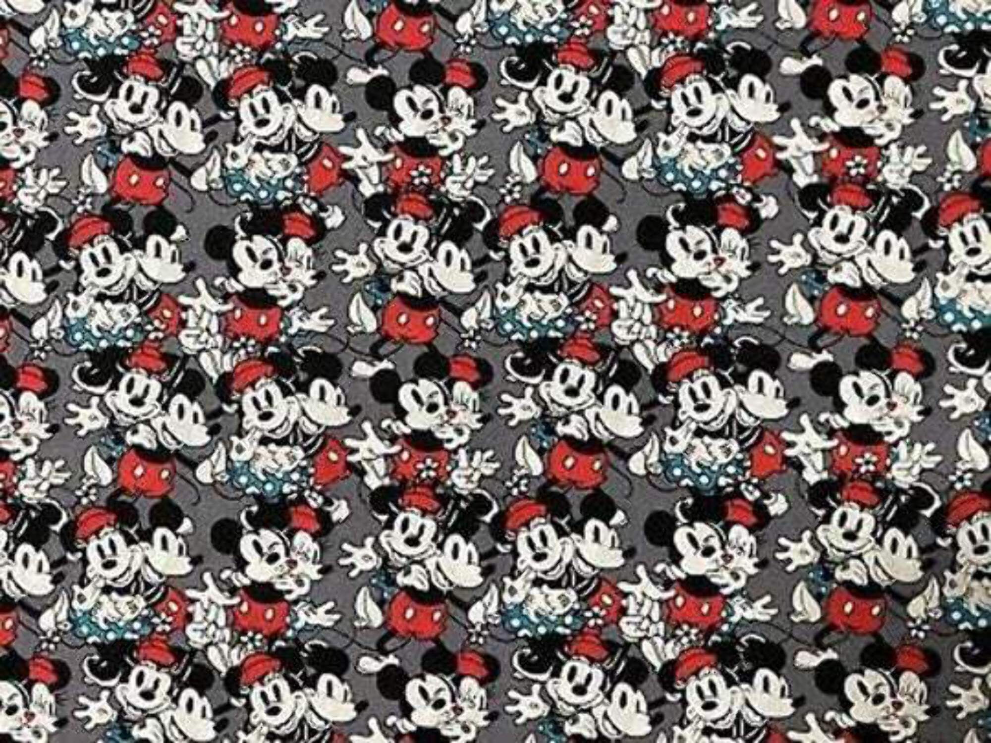Handmade Sheets or Pillow Cover Disney Mickey Mouse Vintage Love ...