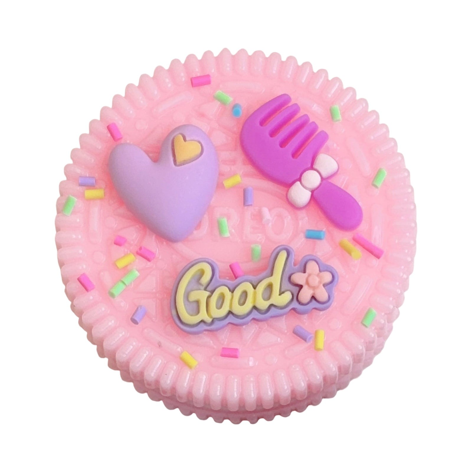 Handmade Silicone Stress Relief Oreo Squishy Toy Taba Squishy Dessert ...