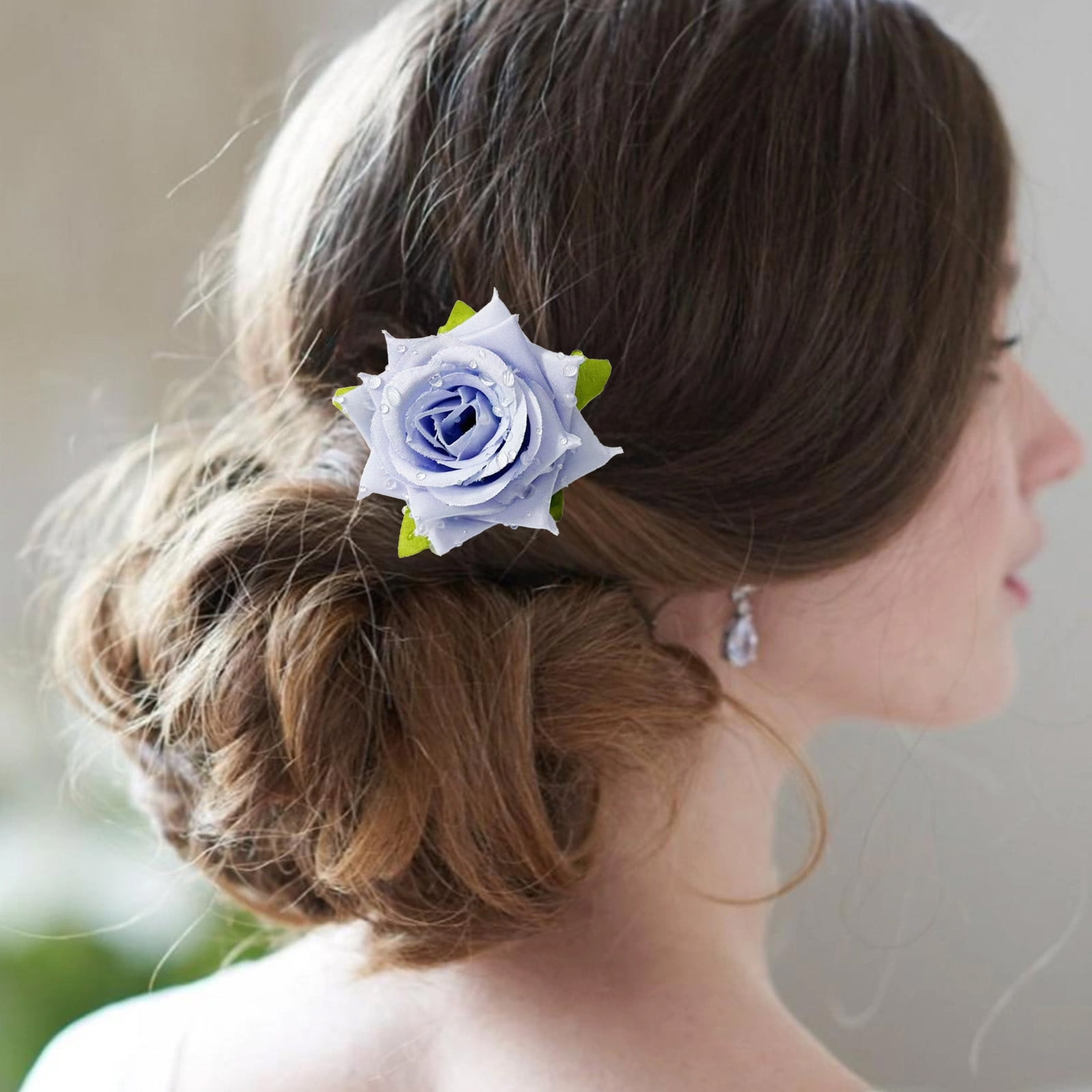 Handmade Silk Simulation Flower Heads for DIY Decor, Realistic Cloth ...