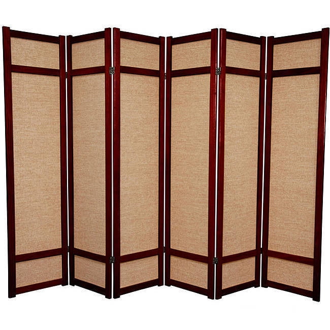 Handmade Six-foot Woven Jute Six-panel Decorative Room Divider (China ...