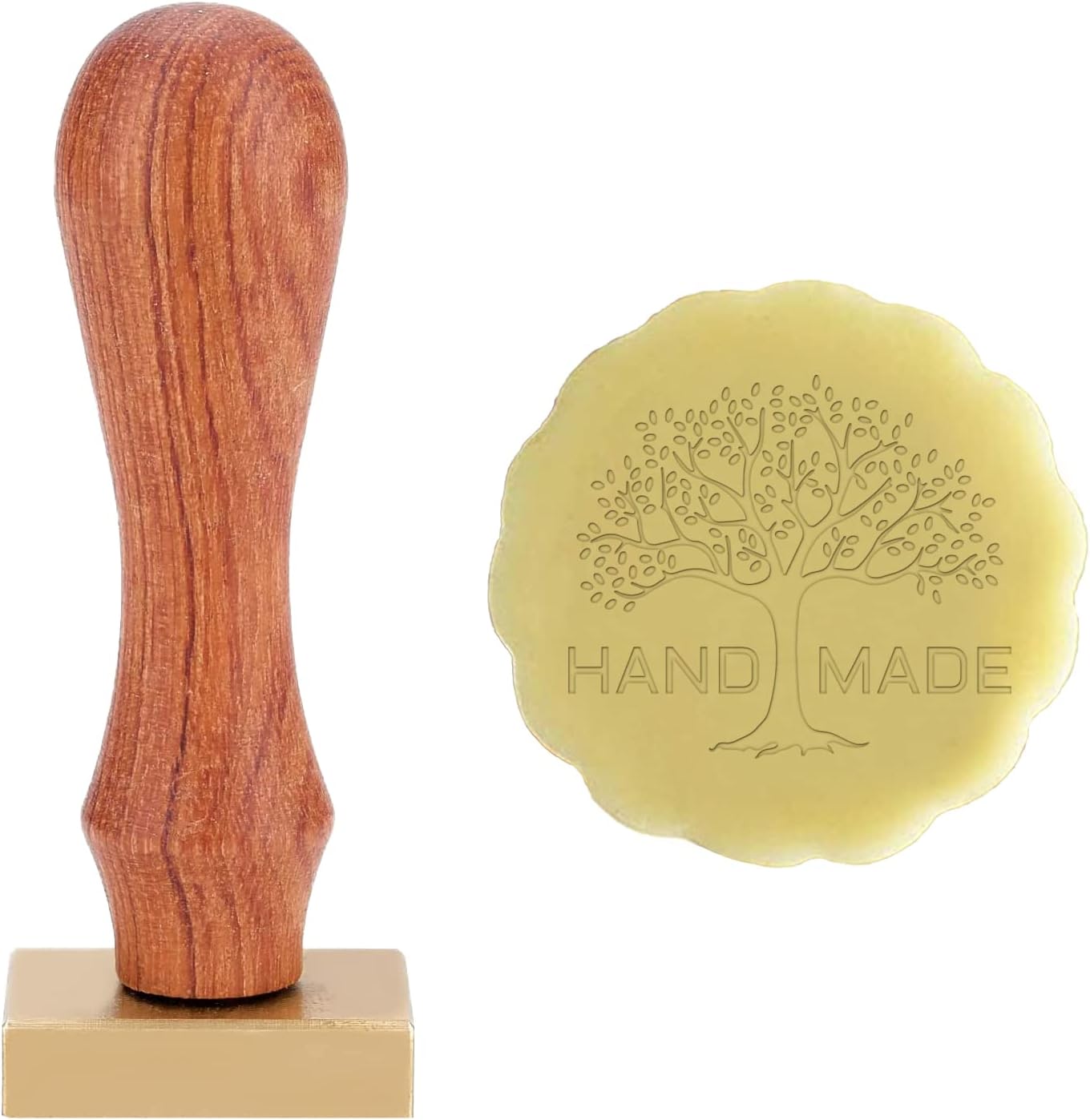 Handmade Soap Stamp 1.6" Tree of Life Soap Chapter Imprint Stamp Soap ...