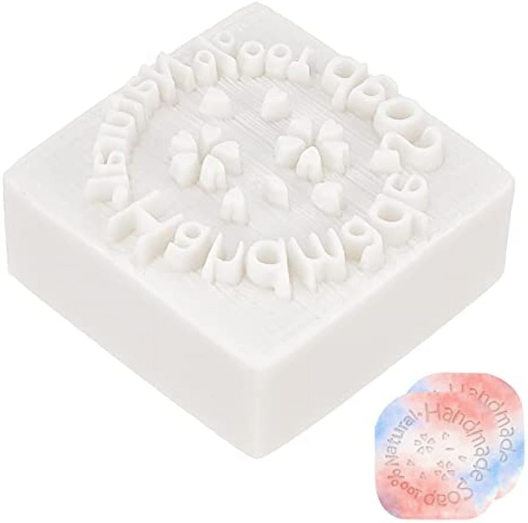 Handmade Soap Stamp Cherry Blossom Resin Soap Stamp Letter Soap Chapter ...