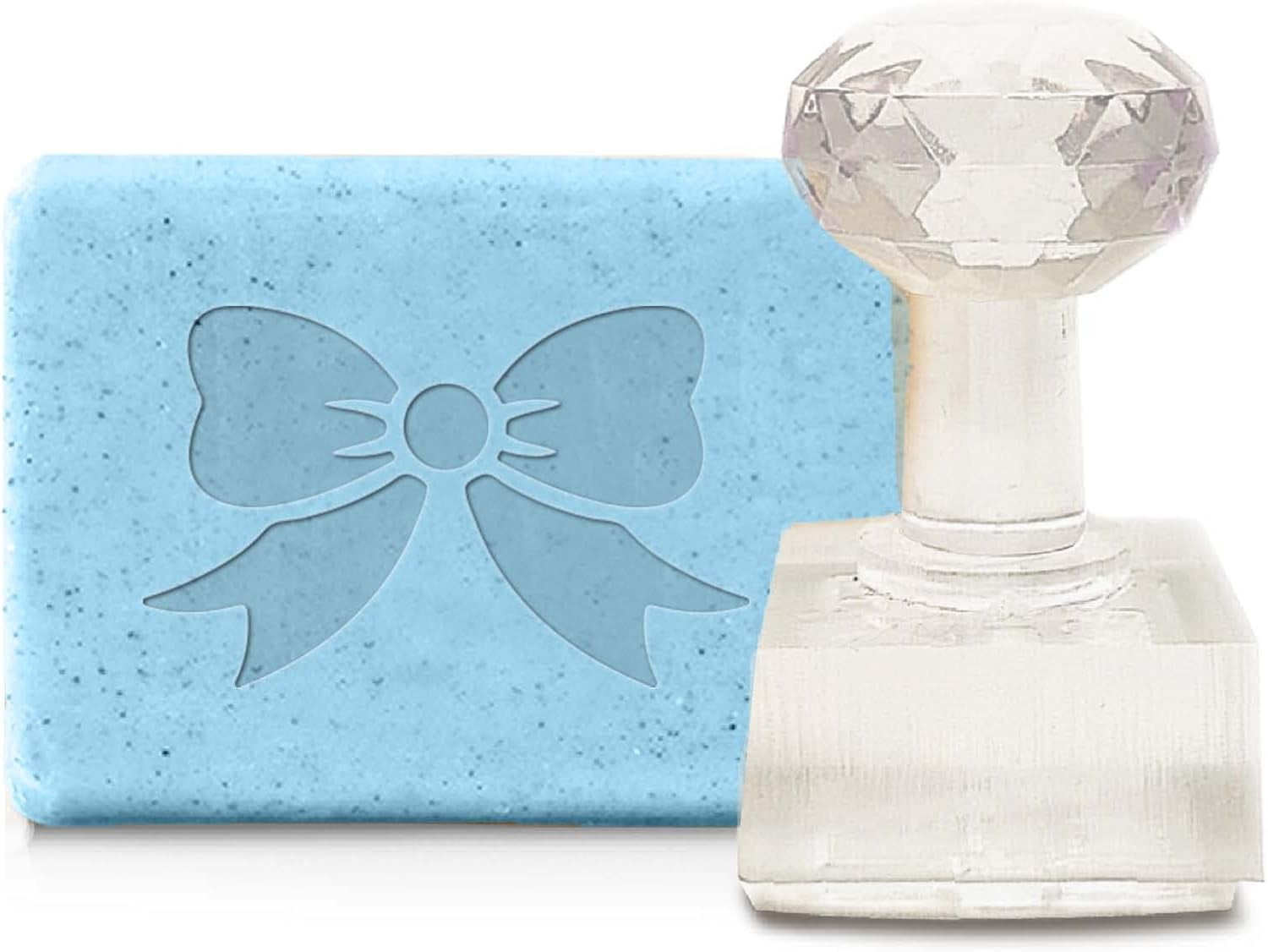 Handmade Soap Stamp Tie DIY Acrylic Stamp Soap Butterfly Embossing ...