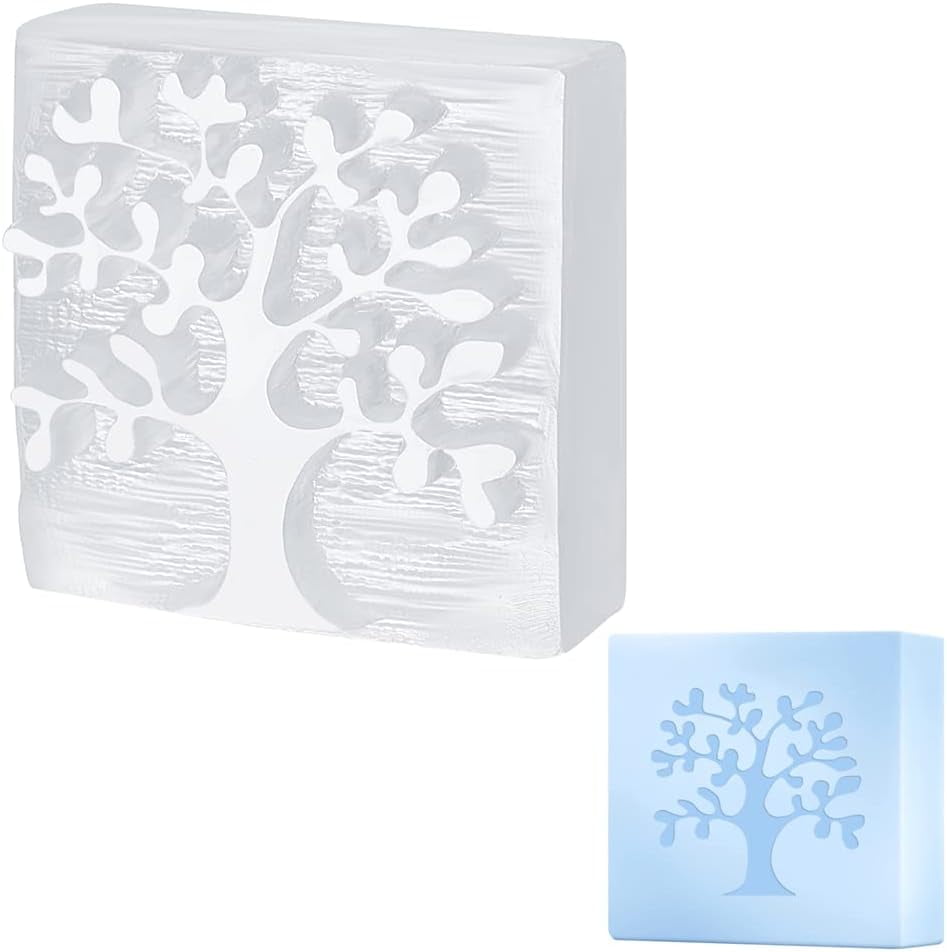 Handmade Soap Stamp Tree of Life Acrylic Soap Stamp Letter Soap Chapter ...