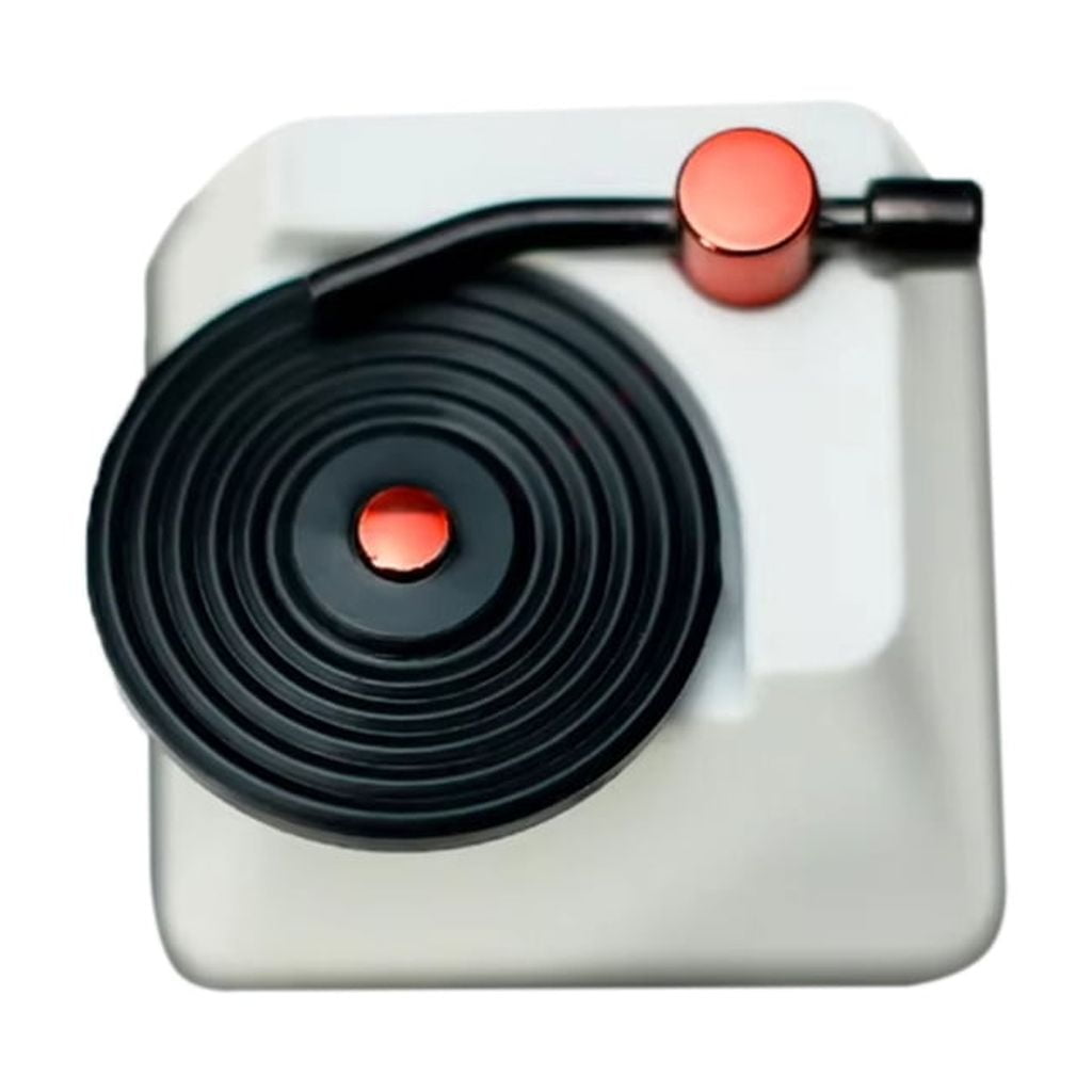 Handmade Stainless Steel Keycaps Vinyls Record Keycap for 3D Mechanical ...