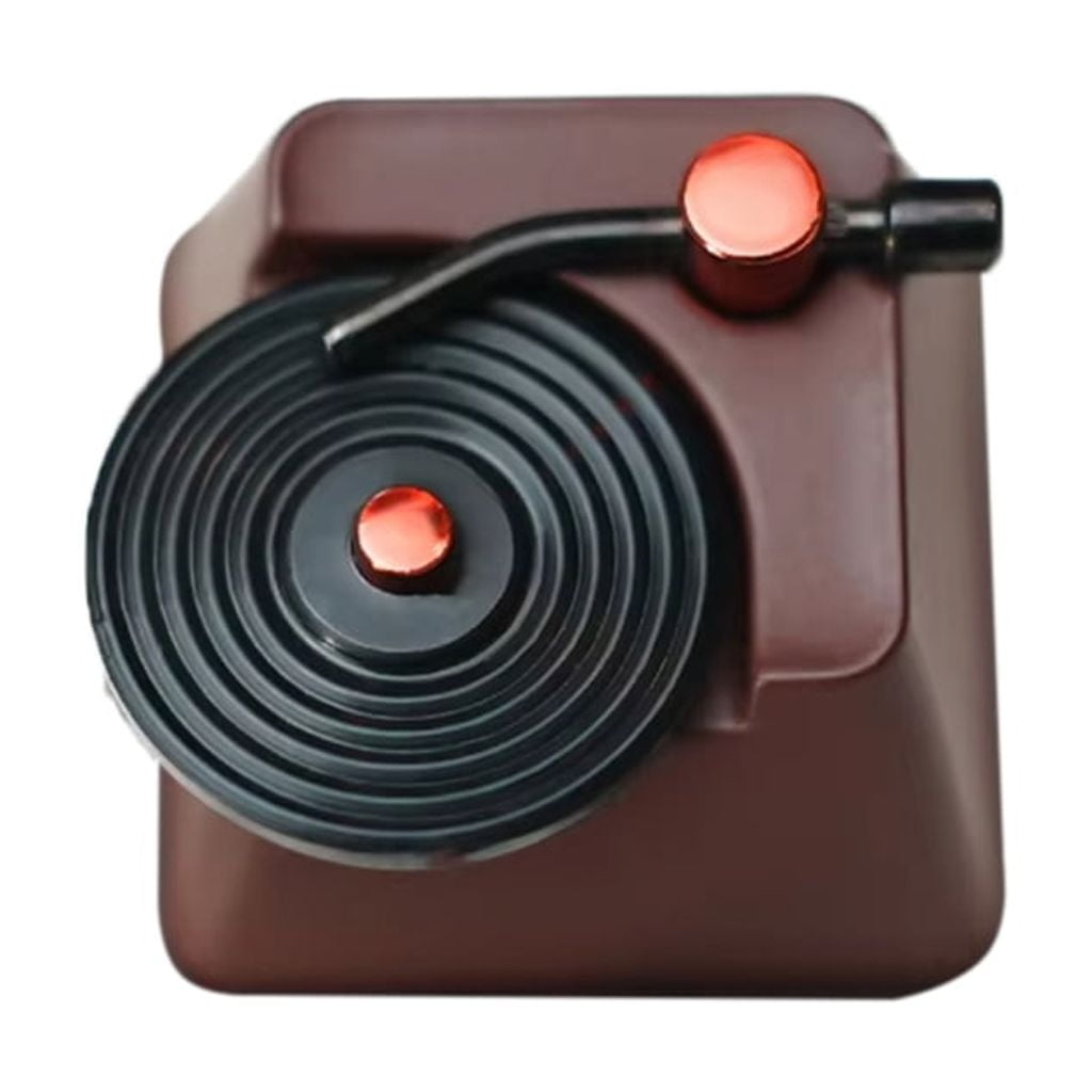 Handmade Stainless Steel Keycaps Vinyls Record Keycap for 3D Mechanical ...