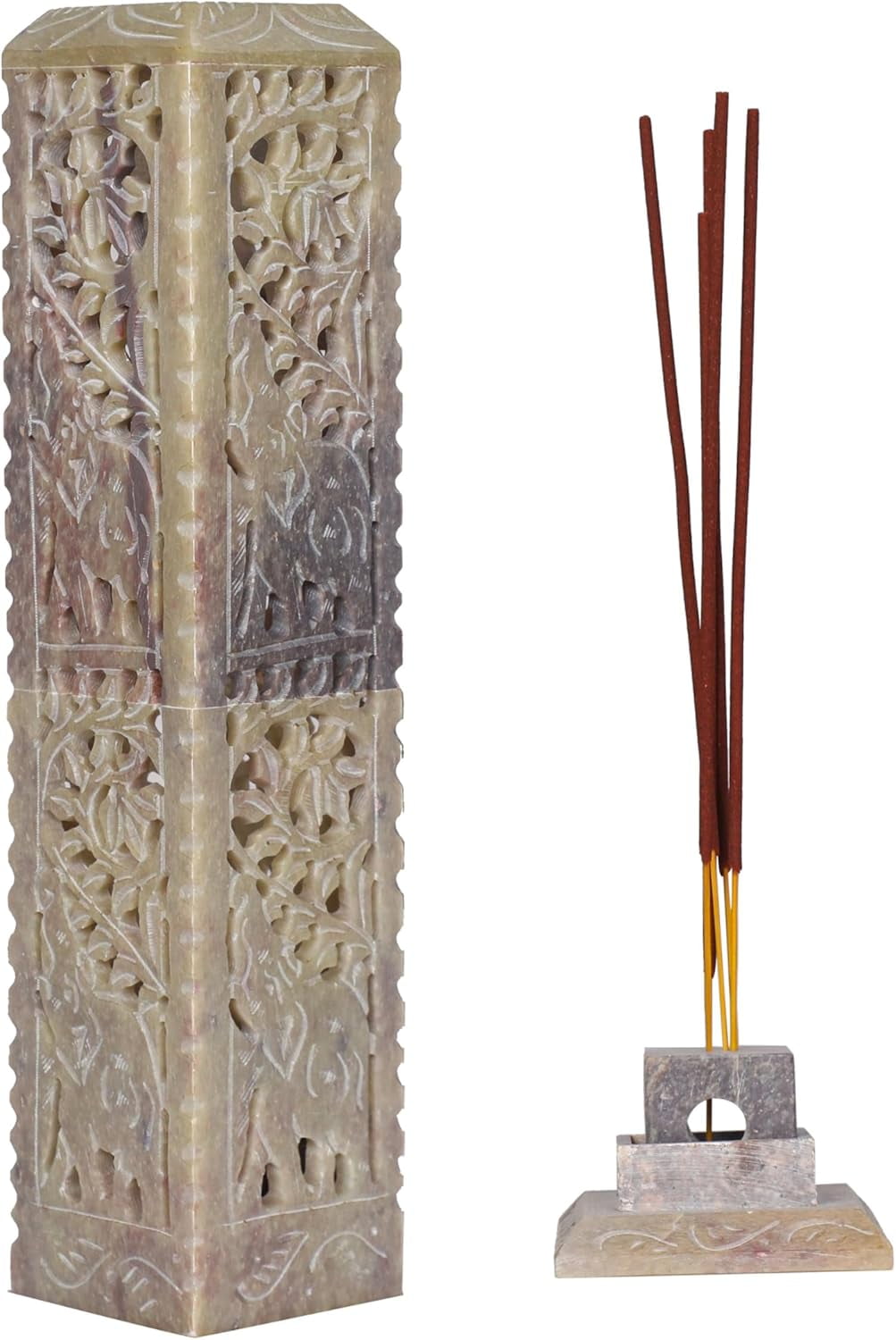 Handmade Stone Incense Stick Holder | Unique King Size Long Tower ...