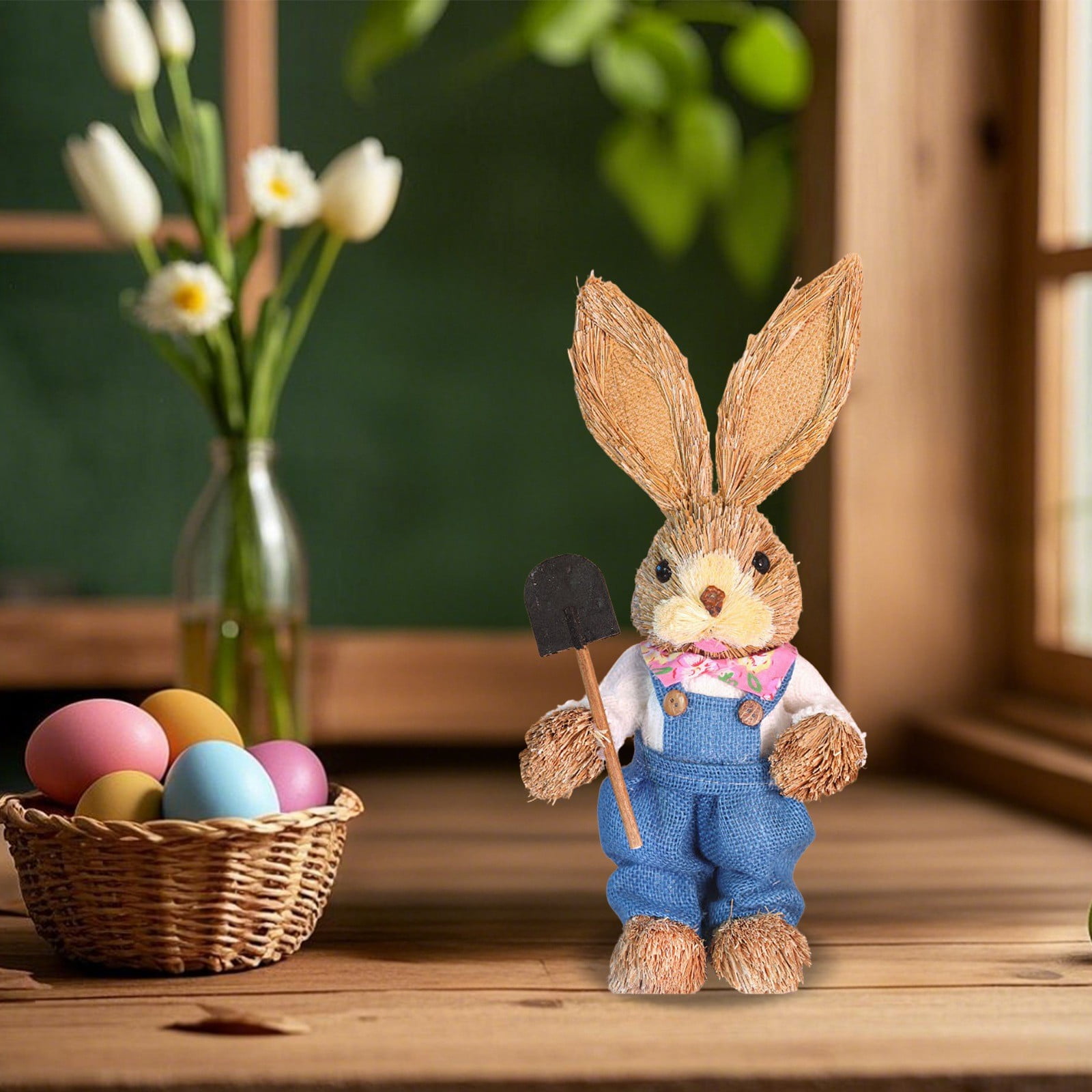 Handmade Straw Bunny Craft Kit - DIY for Easter, Ideal for Couples ...