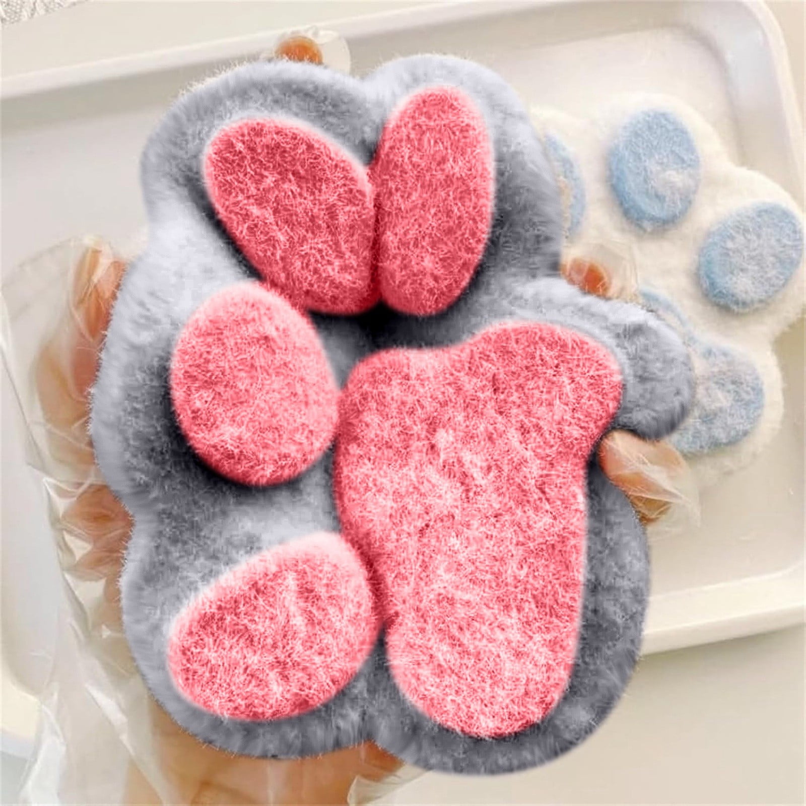 Handmade Taba Fluff Big Cat Paw, 5 Inch Large Size Cat Paw, Relaxation ...