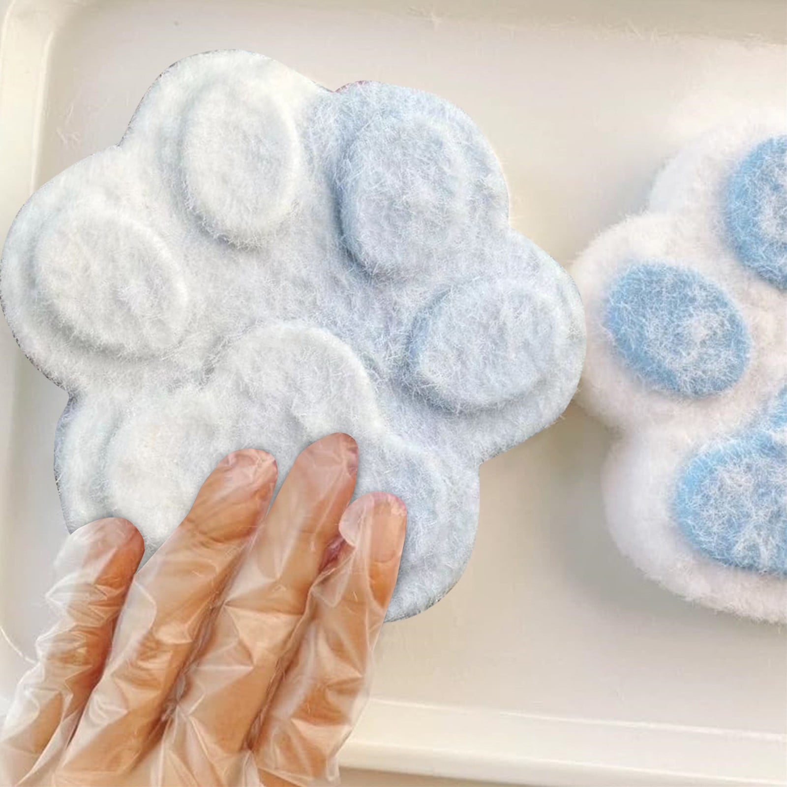 Handmade Taba Fluff Big Cat Paw, Silicone Squeeze Toys for Stress ...