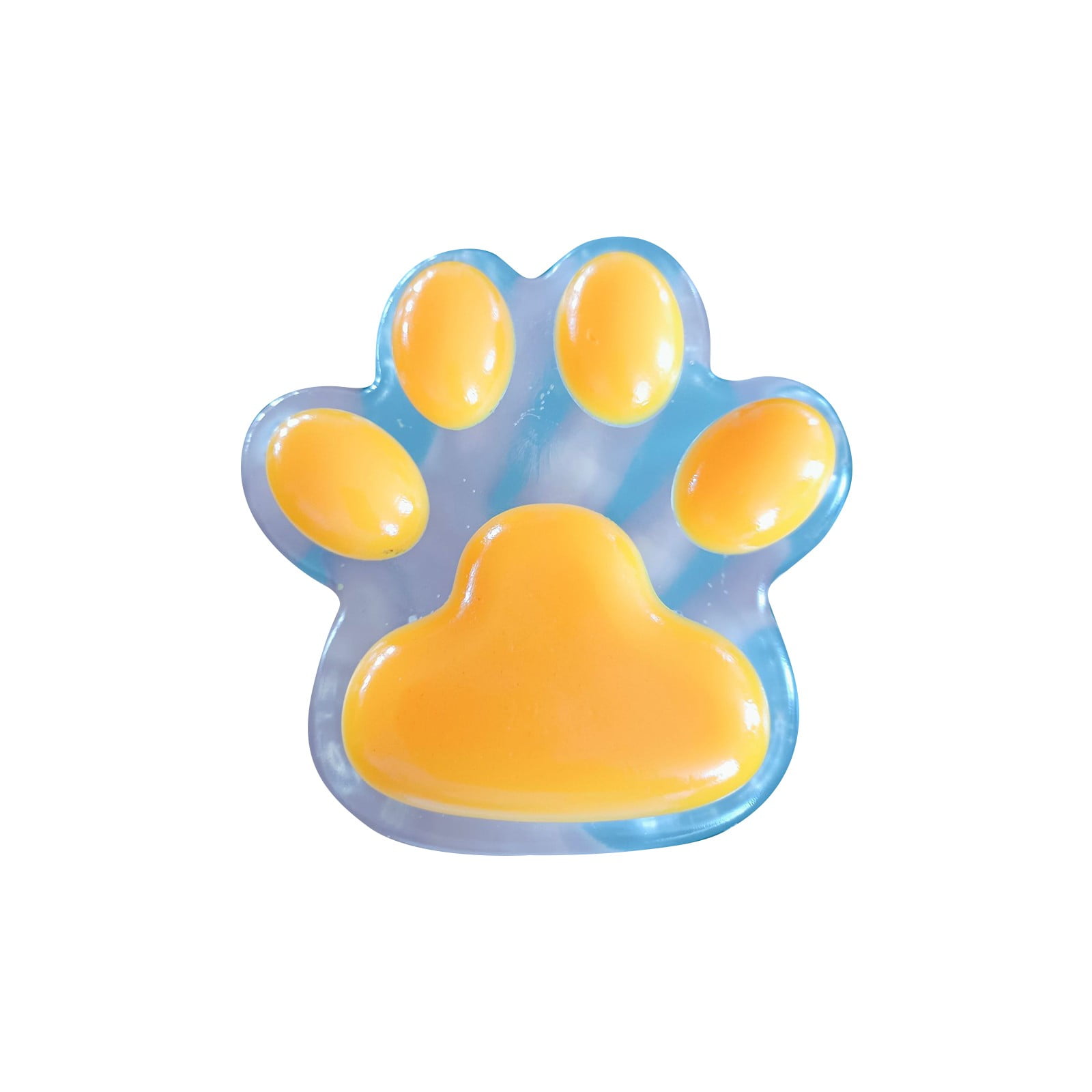 Handmade Taba Slippy Big Cat Paw, Silicone Squeeze Toys for Stress ...