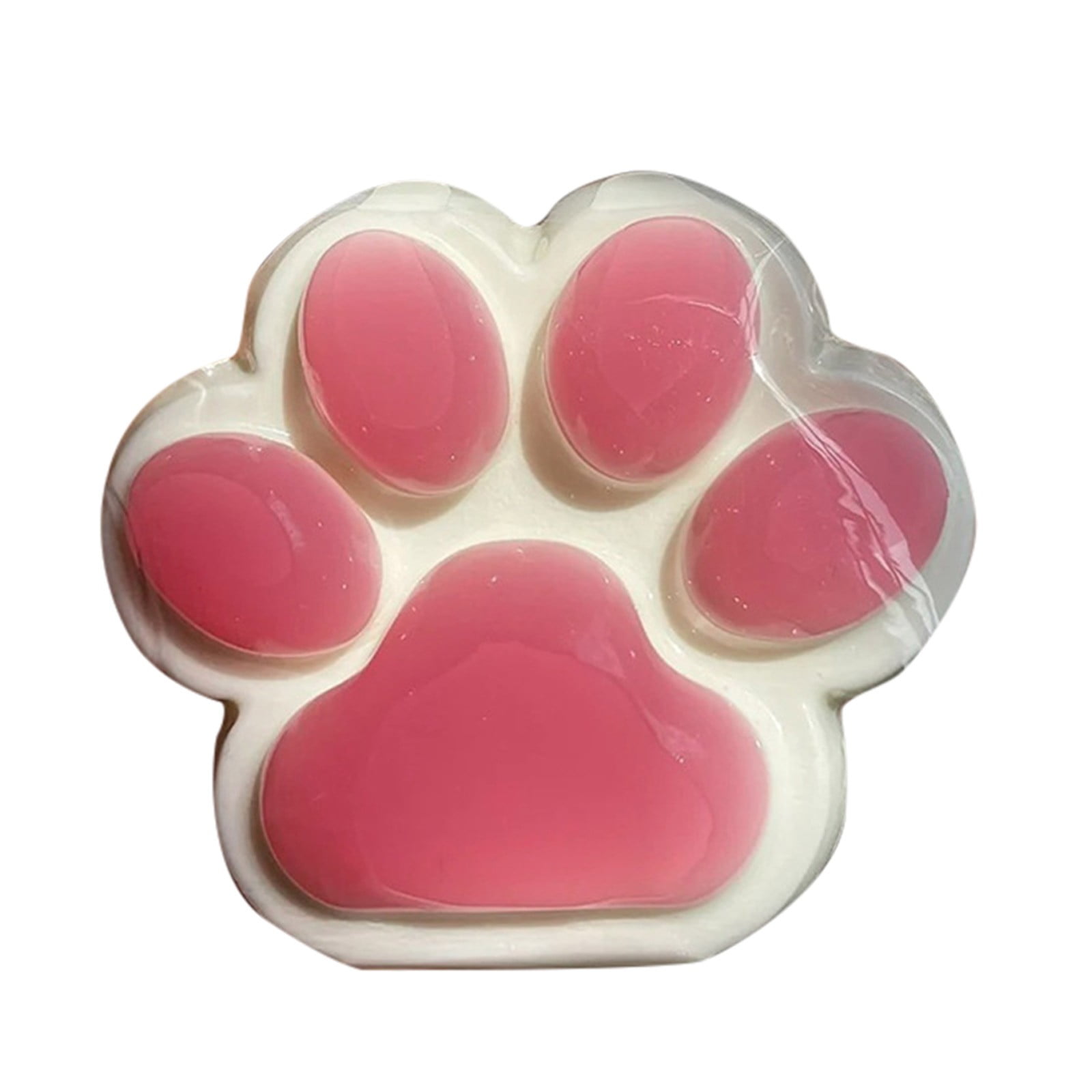 Handmade Taba Squishy Big Cat Paw Silicone Squeeze Toys Large Cat Paw ...