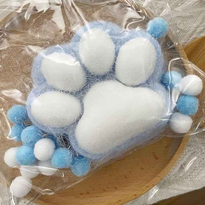 Handmade Taba Squishy Big Cat Paw Silicone Squeeze Toys for Stress ...