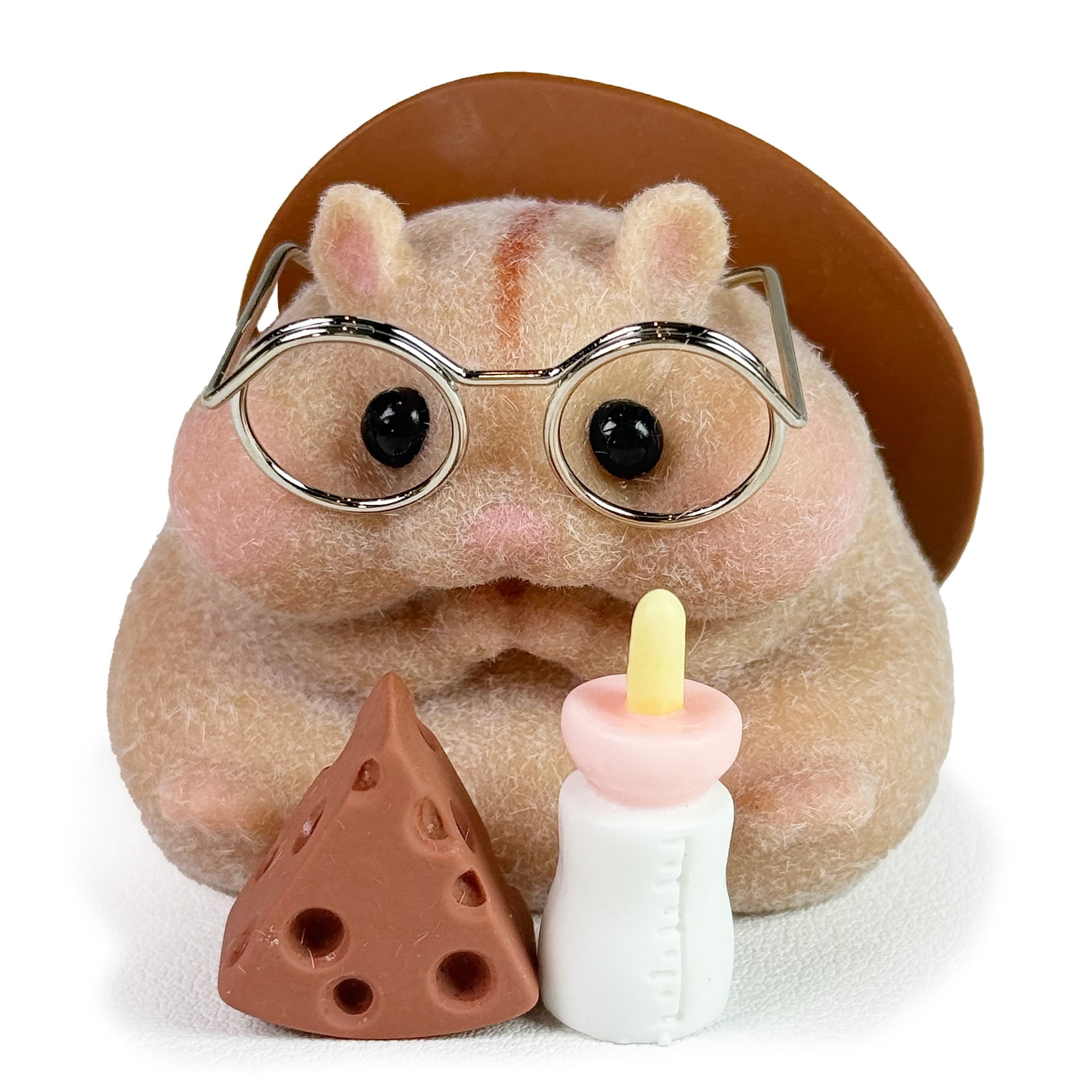 Handmade Taba Squishy Hamster Toy, Soft Silicone Mochi Fidget Toy, Cute ...