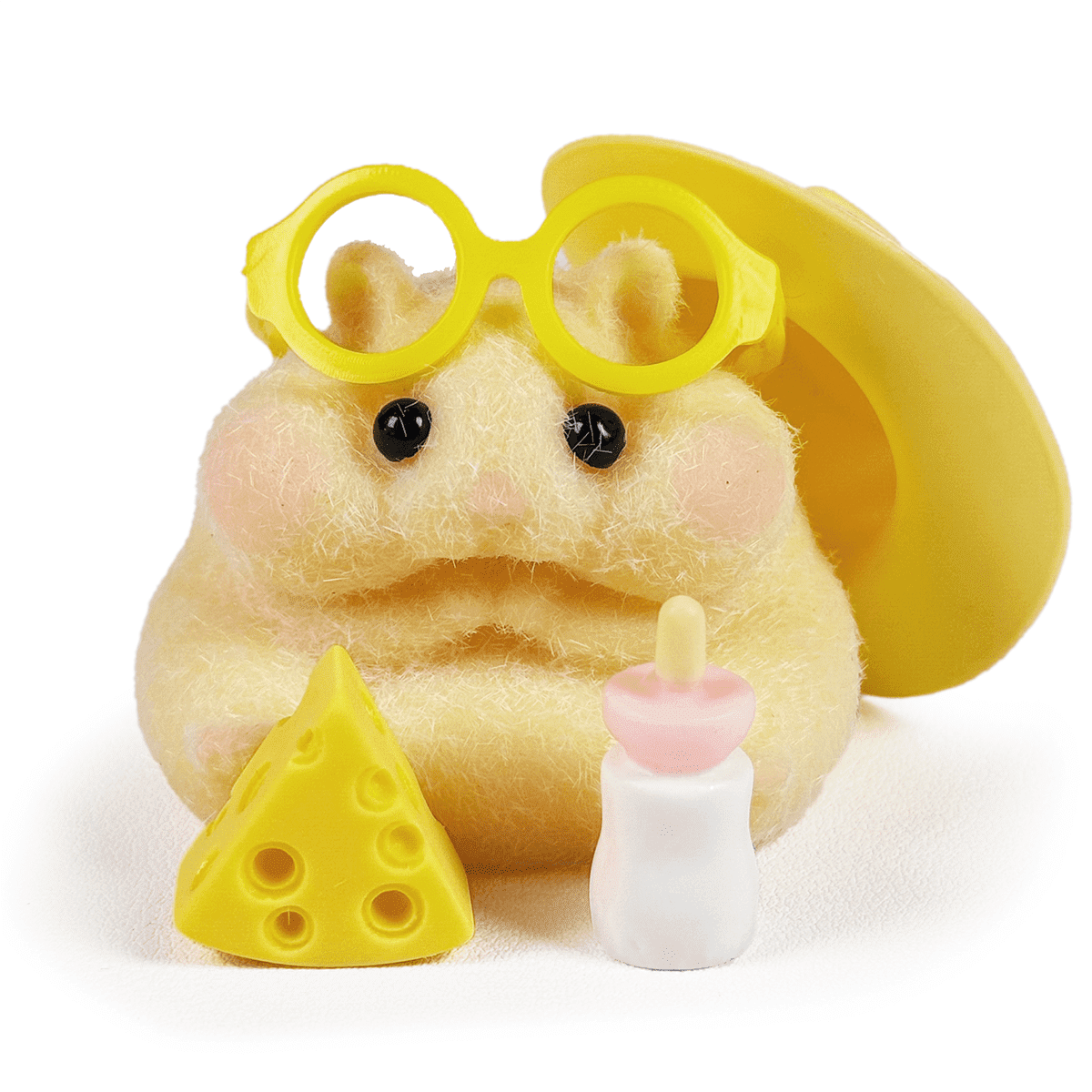 Handmade Taba Squishy Hamster Toy, Soft Silicone Mochi Fidget Toy, Cute ...