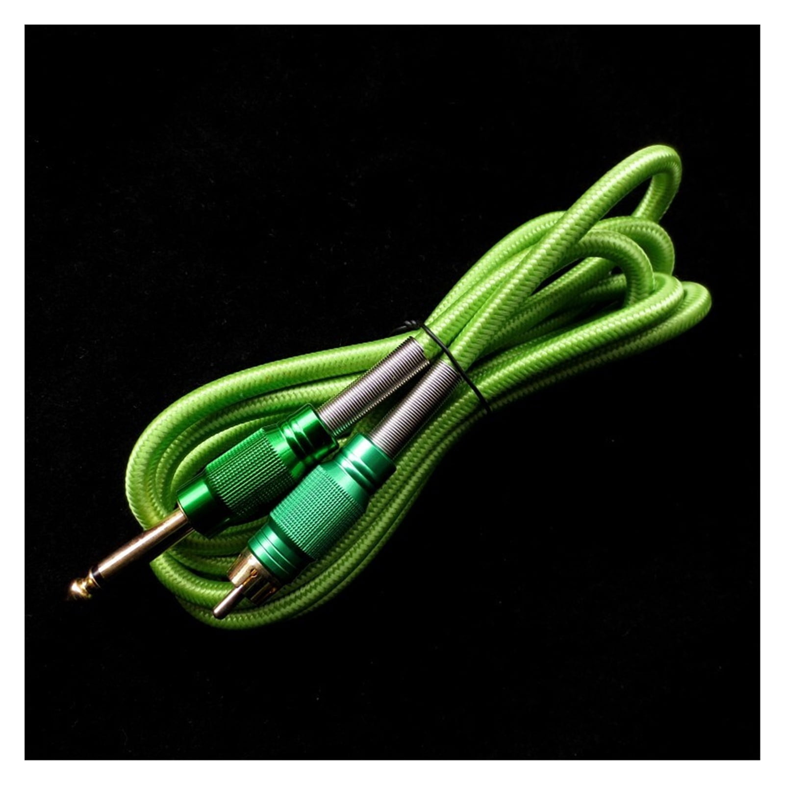 Handmade Tattoo Power Supply RCA Cord With Braided Sleeving Cable ,More ...