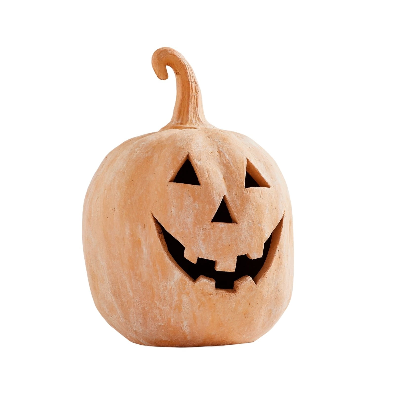 Handmade Terracotta Jack O’ Lantern – Halloween Fall Indoor Outdoor ...