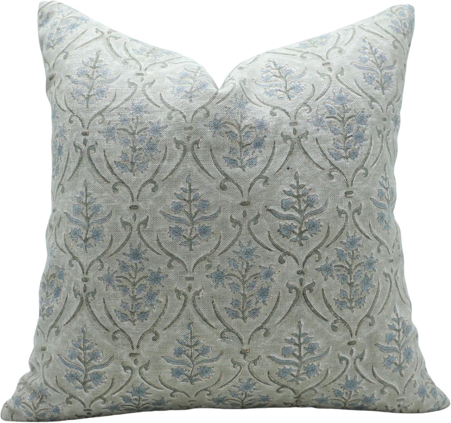 Handmade Thick Linen Pillow Covers , 12"X20", Hand block prints by ...