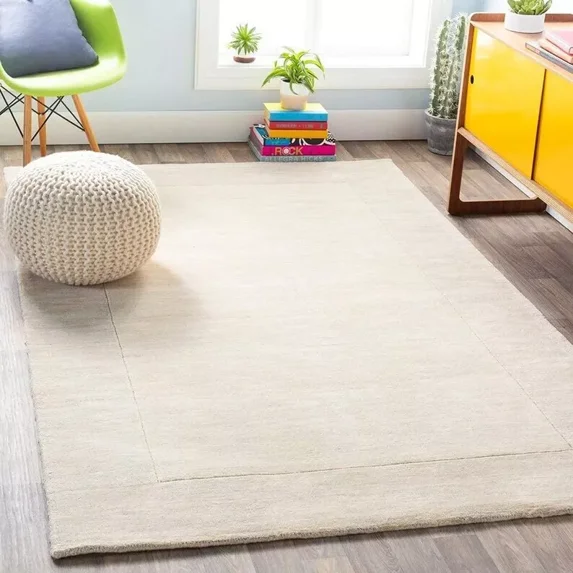 Handmade Thick Plain Modern Tufted Carpet Area Rug For Living Room Bed ...