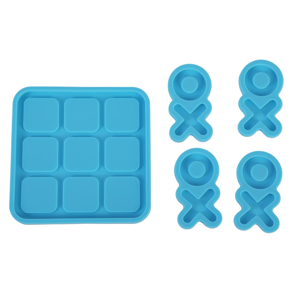 Handmade Toe Game with Board Resin Mold Toss Game Board Resin Casting ...