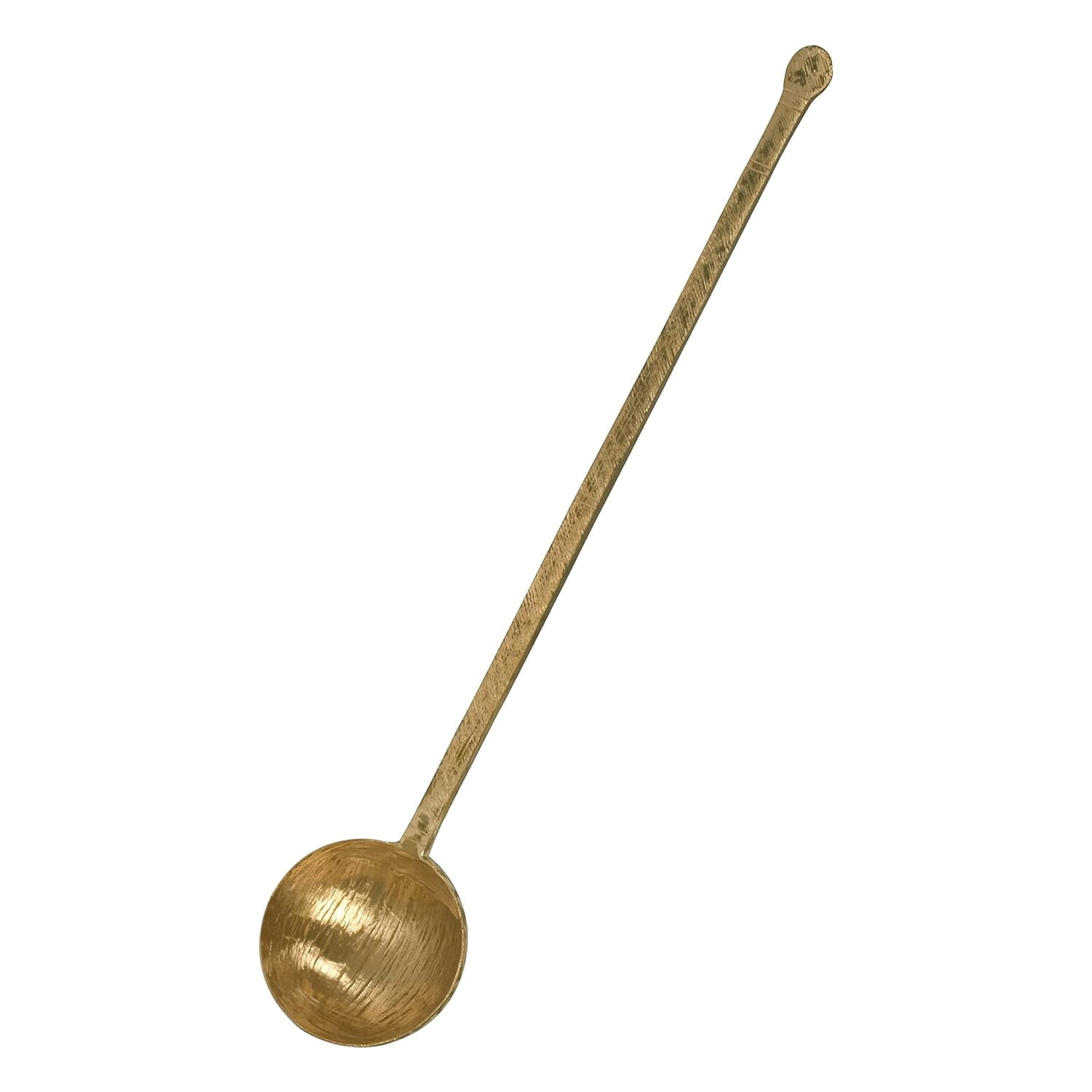 Handmade Traditional Golden Brass Ladle | Handmade Brass Cooking ...