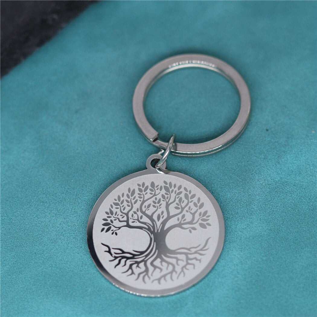 Handmade Viking Peace Tree Of Life Pendant Keychain For Women Men ...