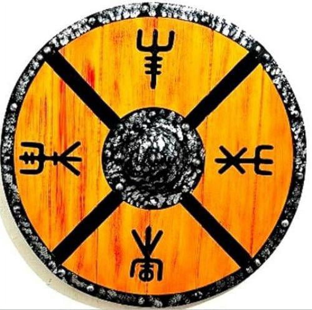 Handmade Viking Shield | Torvi Inspired Viking Shield Battle Ready ...