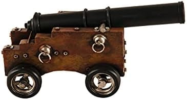 Handmade Warship Cannon Model - Exquisite Vintage Decorative Piece for ...