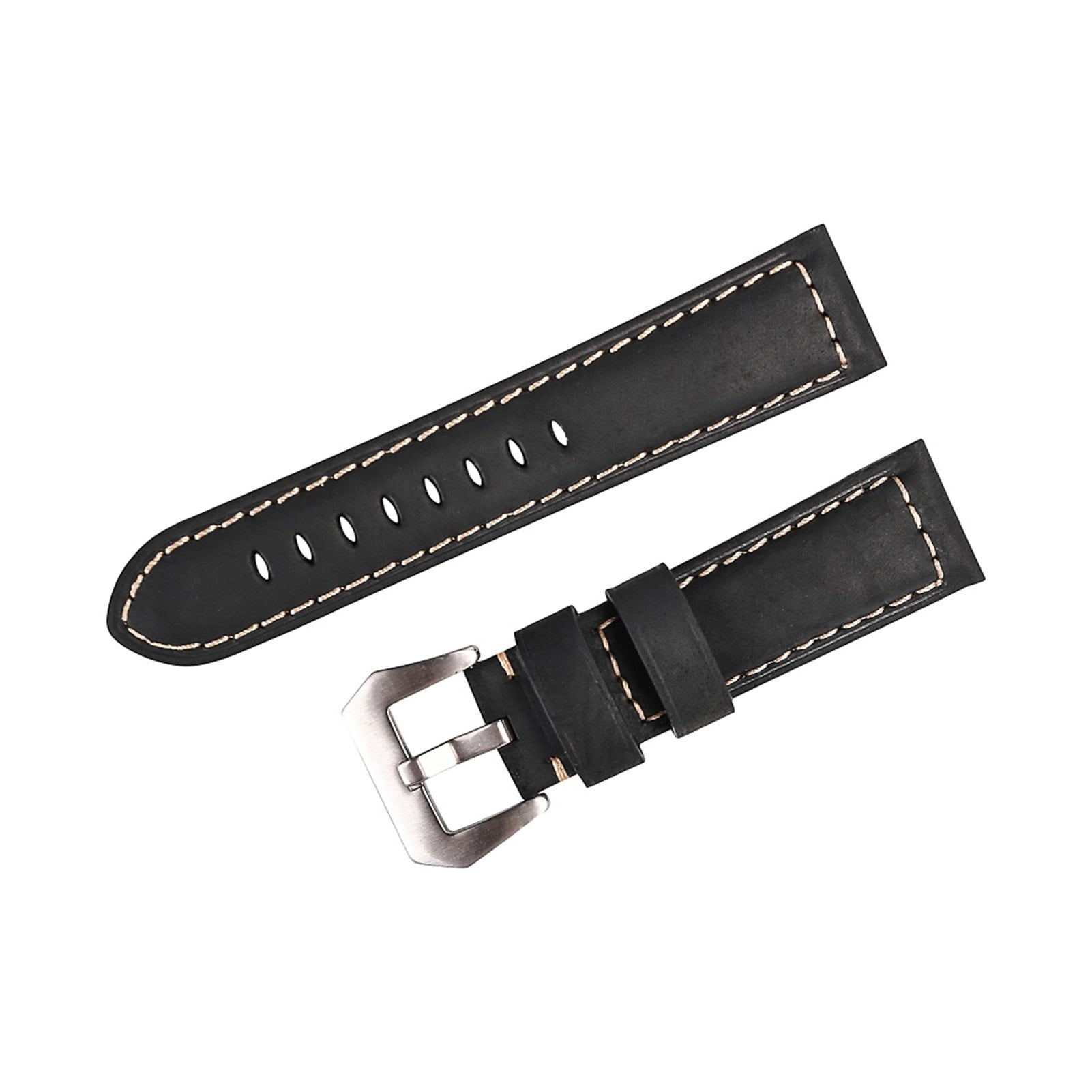 Handmade Watch Band Strap Vintage Leather Watch Strap 20mm 22mm 24mm ...