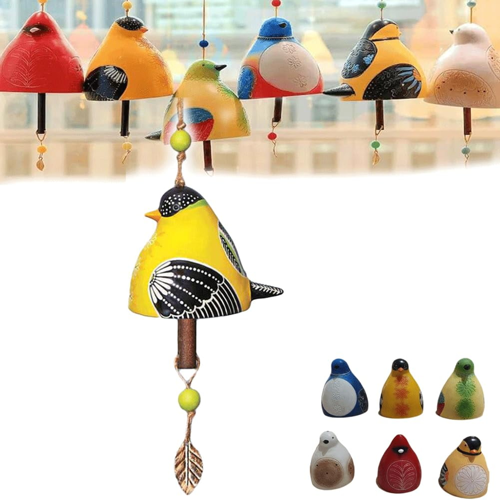 Handmade Wind Chimes,Bird Song Bell Garden Decoration,Bird Song Bell ...
