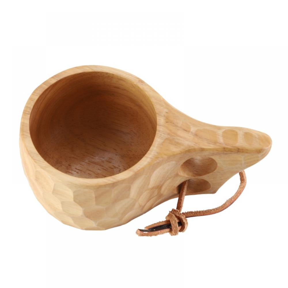Handmade Wooden Cup Lapland Finland Kuksa Wood Tea Coffee Mug Cups ...