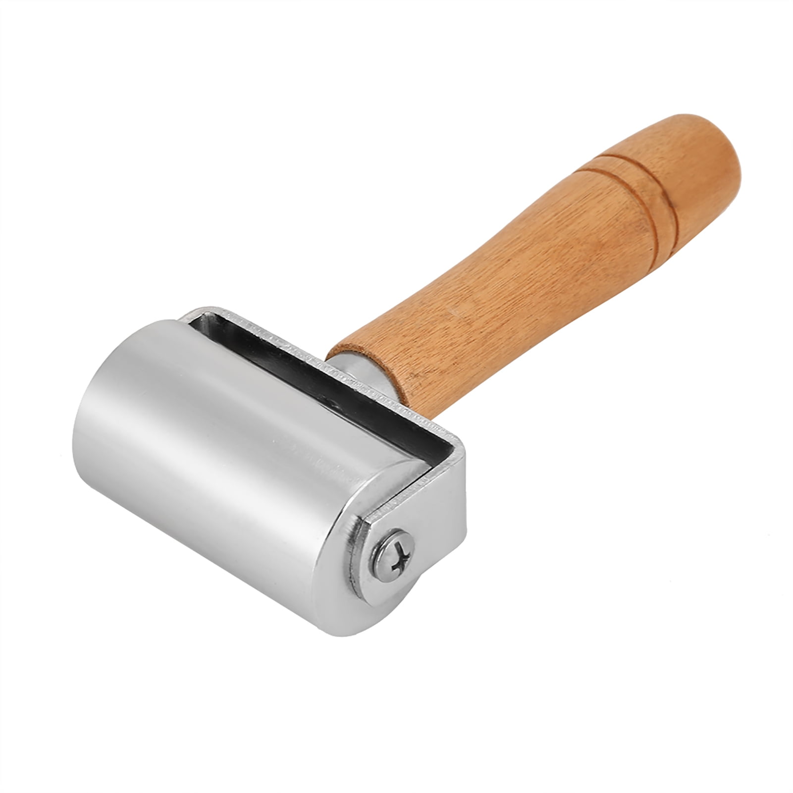 Handmade Wooden Handle Carbon Steel Leather Rolling Craft Roller Tool ...