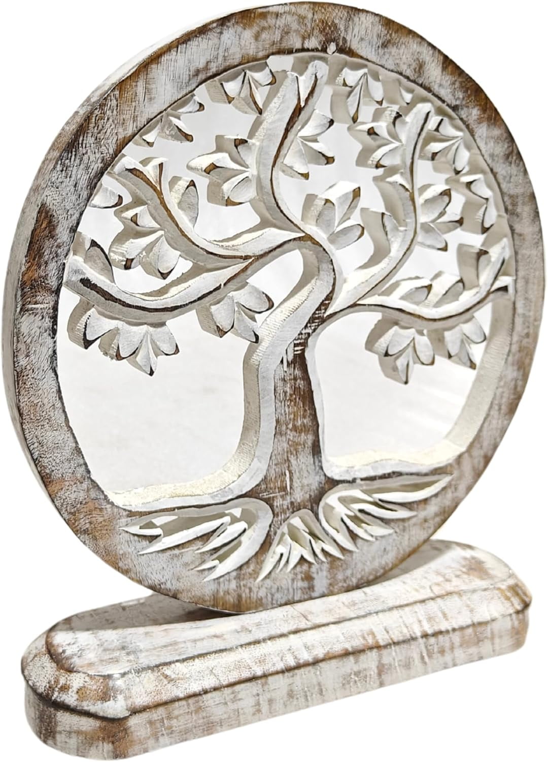 Handmade Wooden Tree of Life Sculpture for Home Decor, Living Room ...