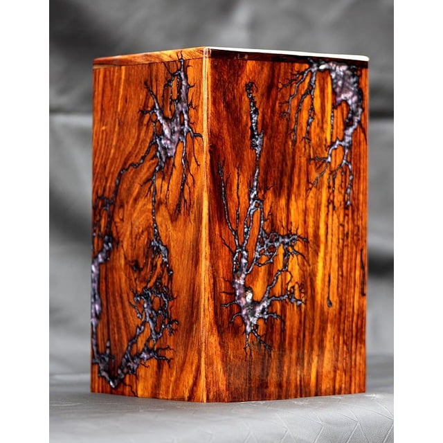 Handmade Wooden Urn Box - Professional Wooden Urns for Human Ashes ...