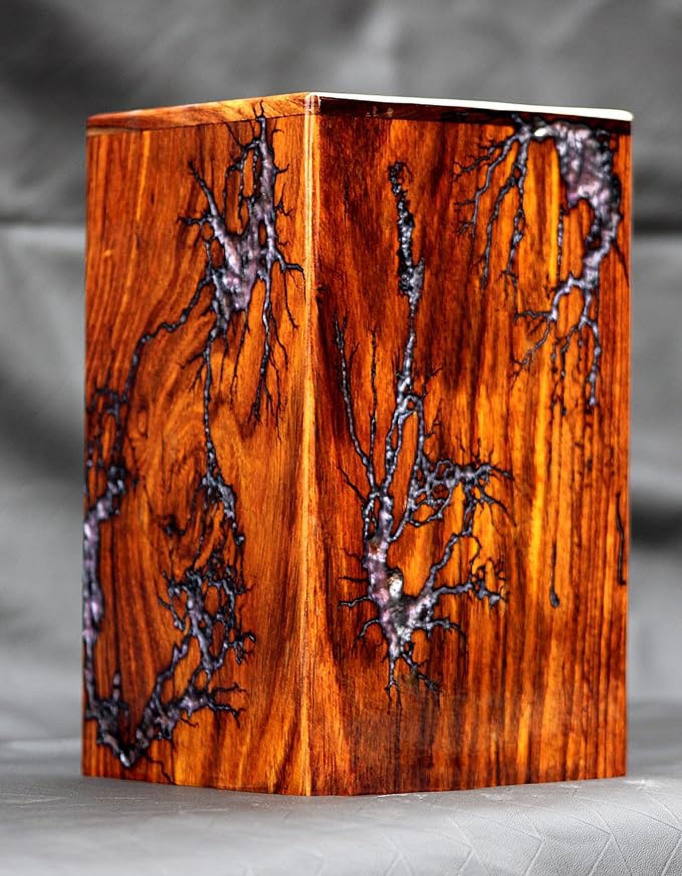 Handmade Wooden Urn Box - Professional Wooden Urns for Human Ashes ...