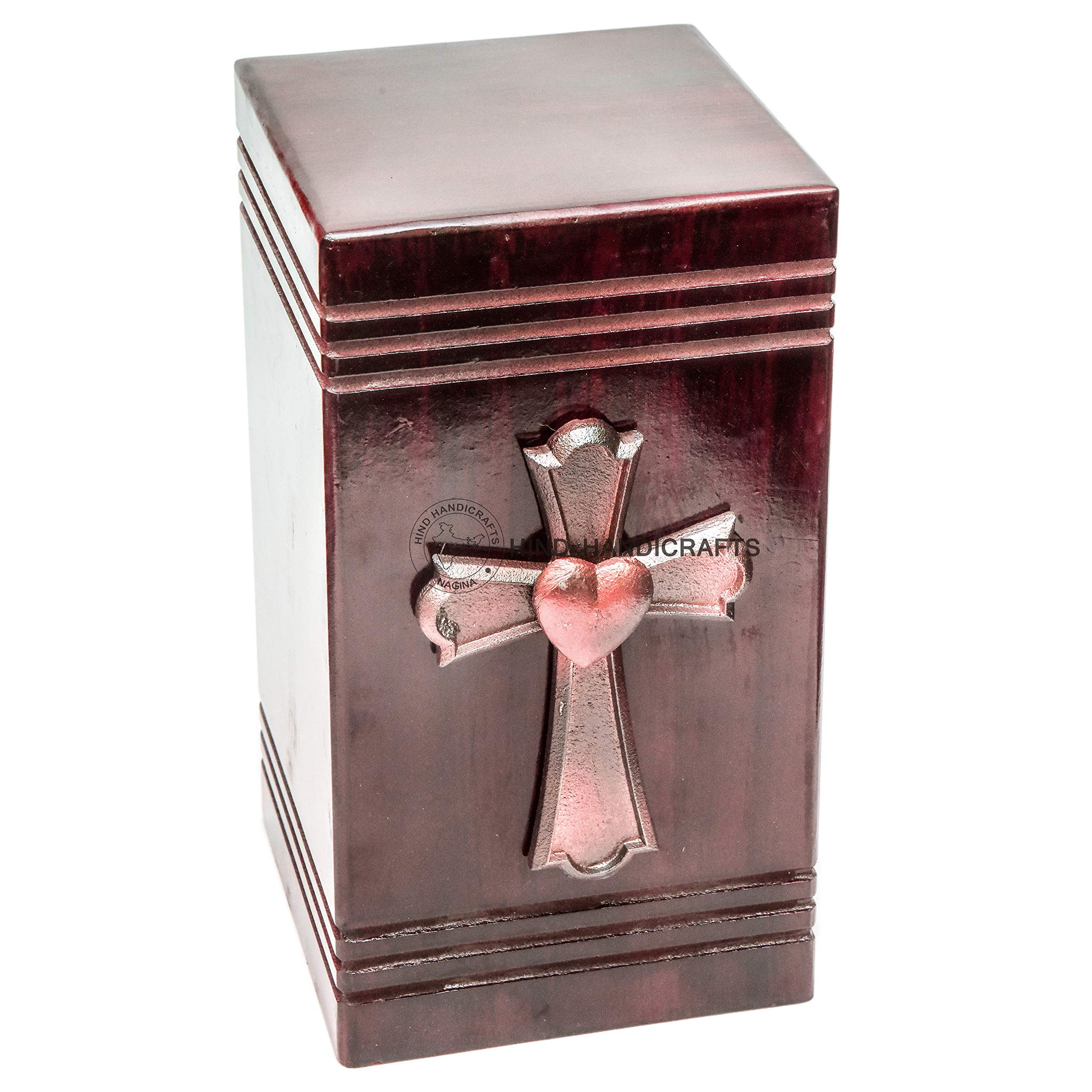 Handmade Wooden Urns for Human Ashes Adult, Large Wooden Cremation Urns ...