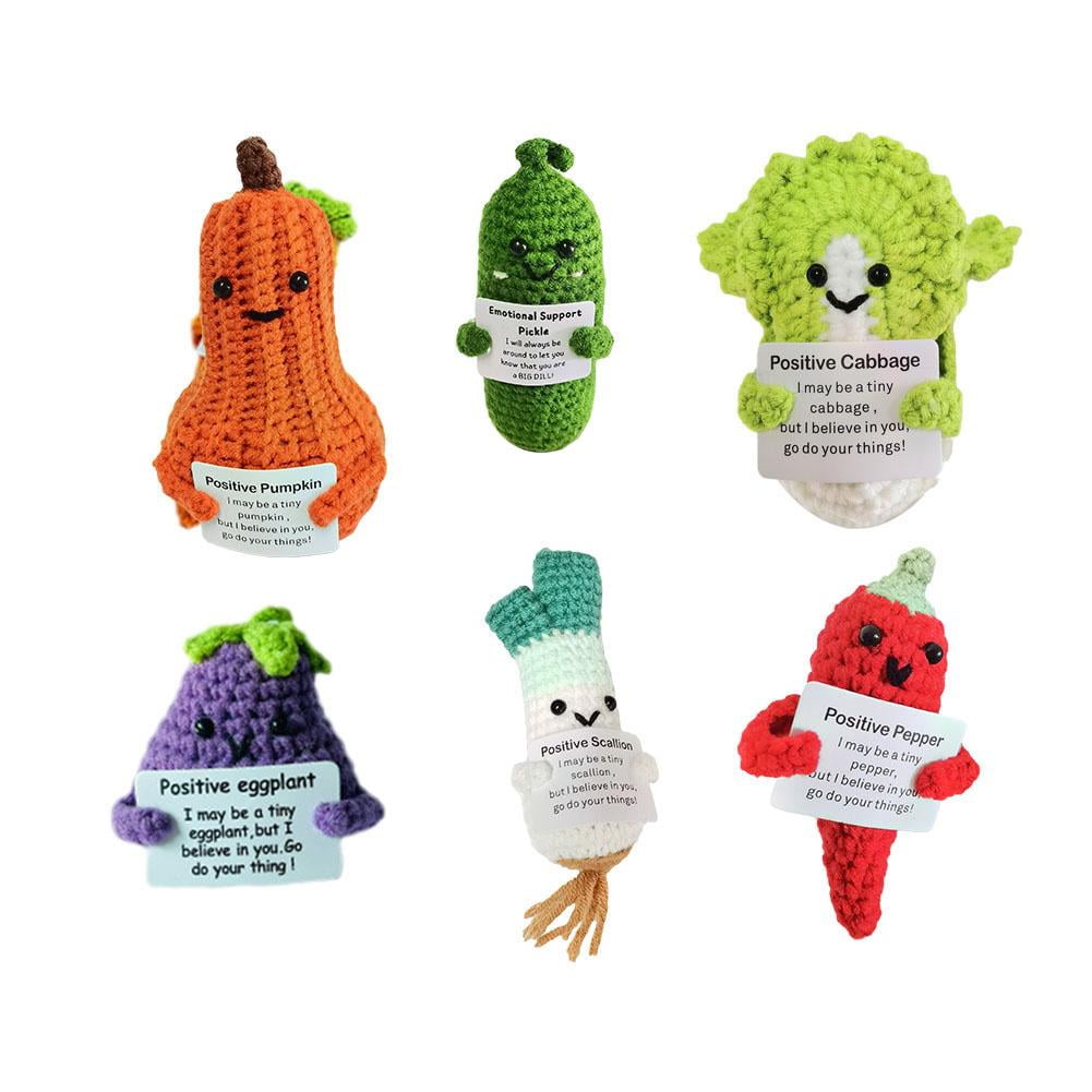 Handmade Yarn Crochet Cute Doll Vegetables Fruit GX - Walmart.com