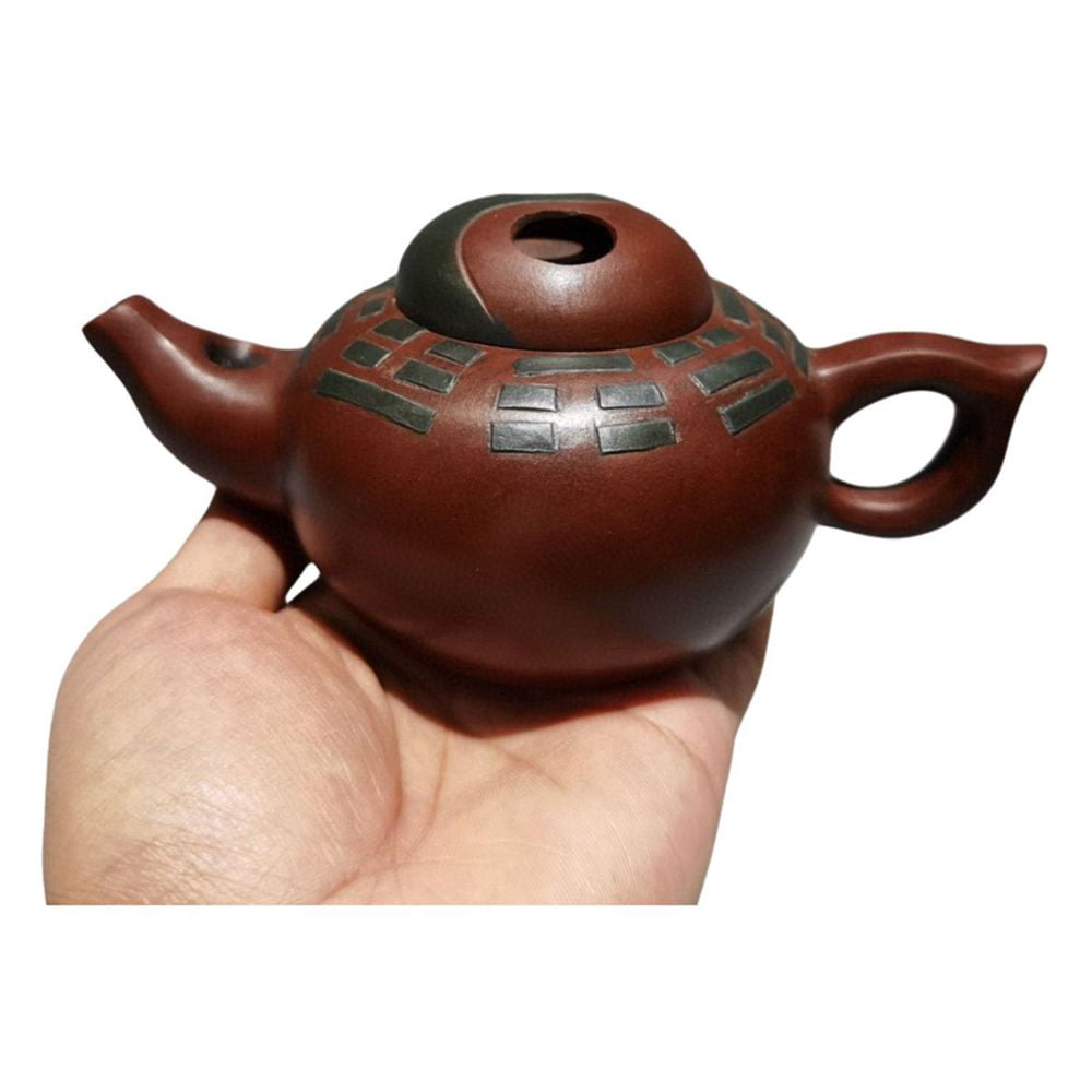 Handmade Zisha Pottery Teapots Functional Coffee Engraved Carved Etched ...