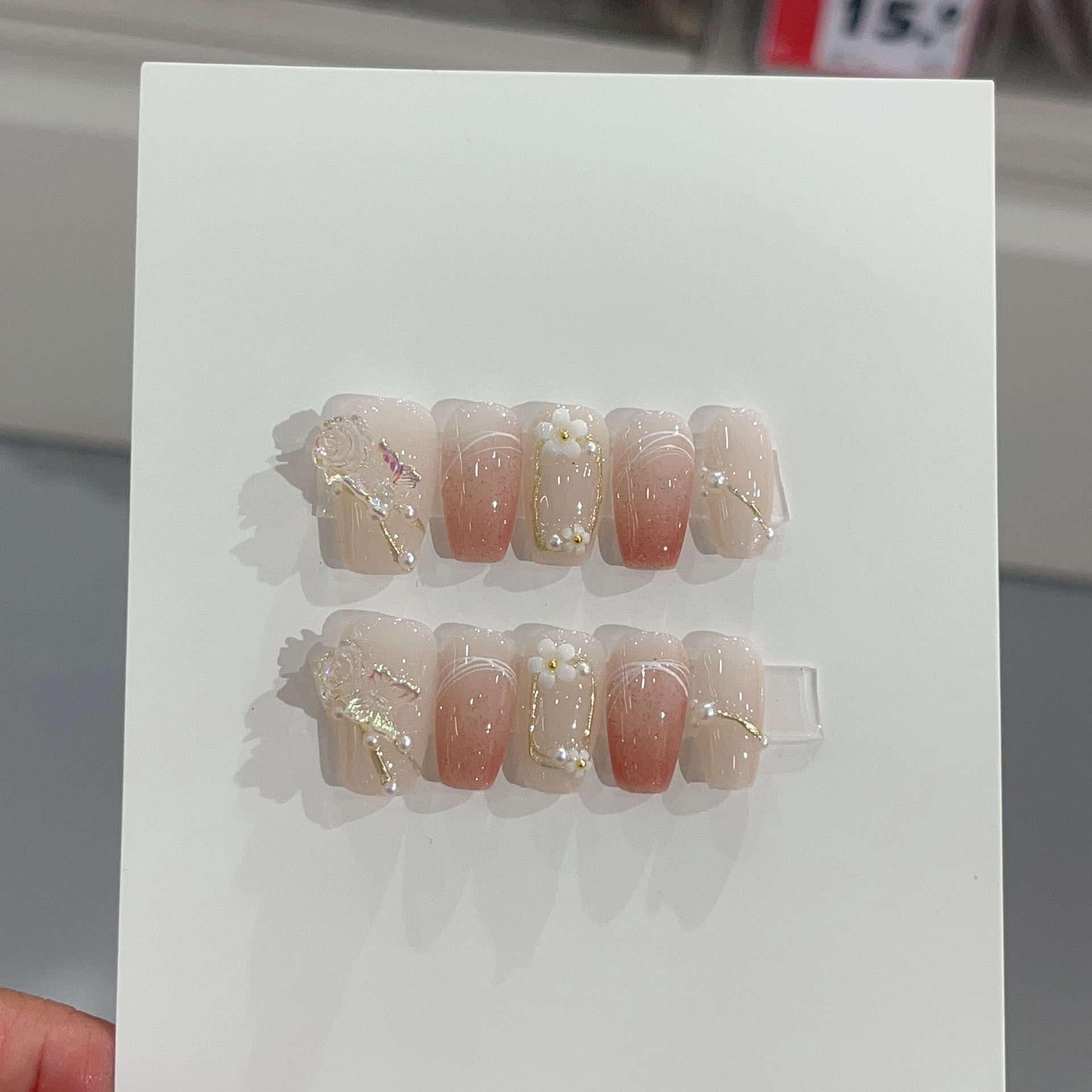 [Handmade armor real shot] gentle gradient Butterfly pure -worn armor ...