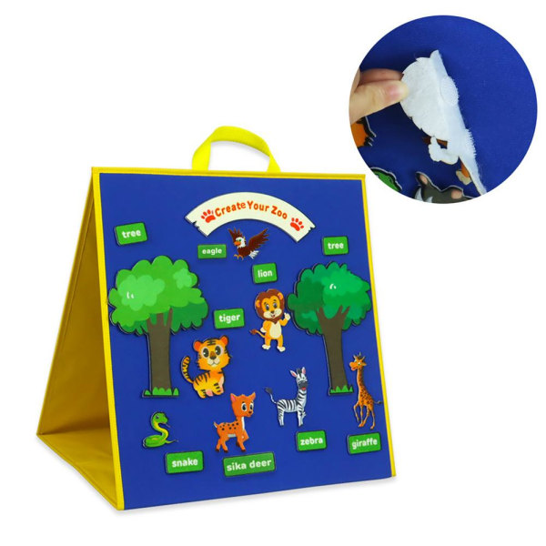 Handmade felt educational board for children educational toys - Walmart.com
