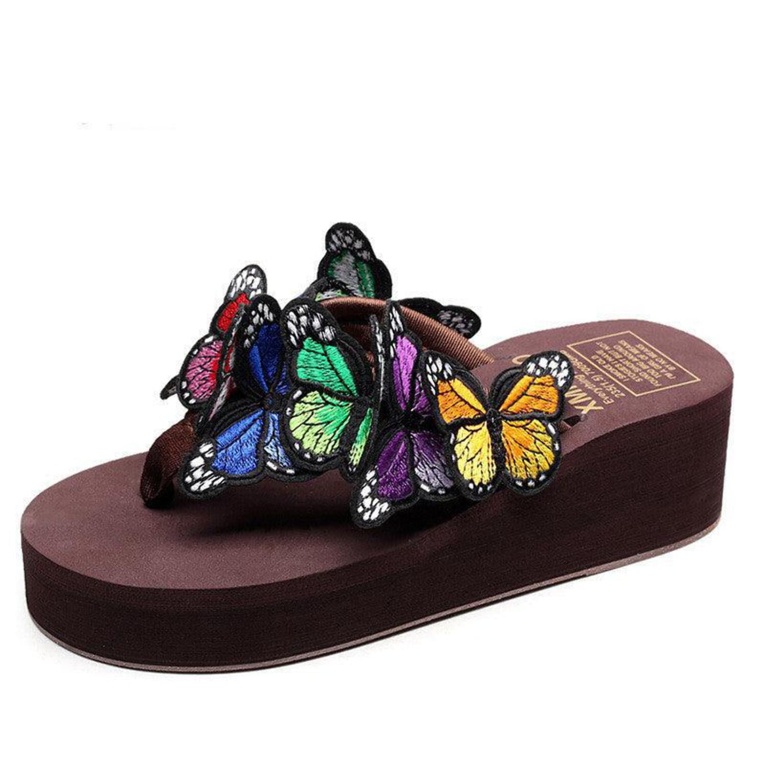 Handmade slippers butterfly sandals and slippers - Walmart.com
