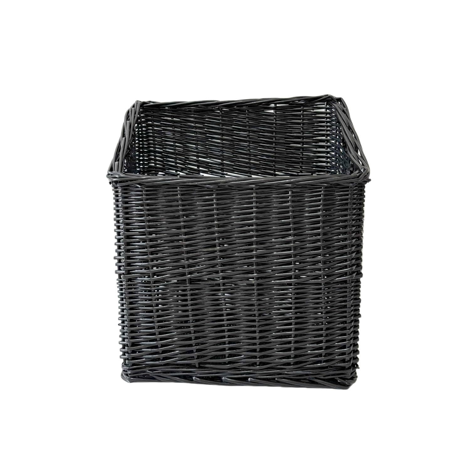 A Handmade wicker Magazine Holder, Magazine basket for Desktop and Home ...