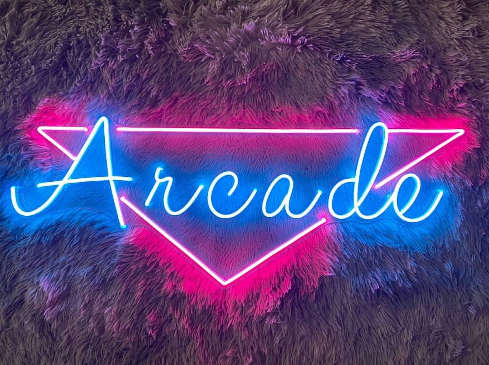 Handmadetneonsign Arcade Led Sign, Arcade Neon Sign, Wall Decor, Game ...