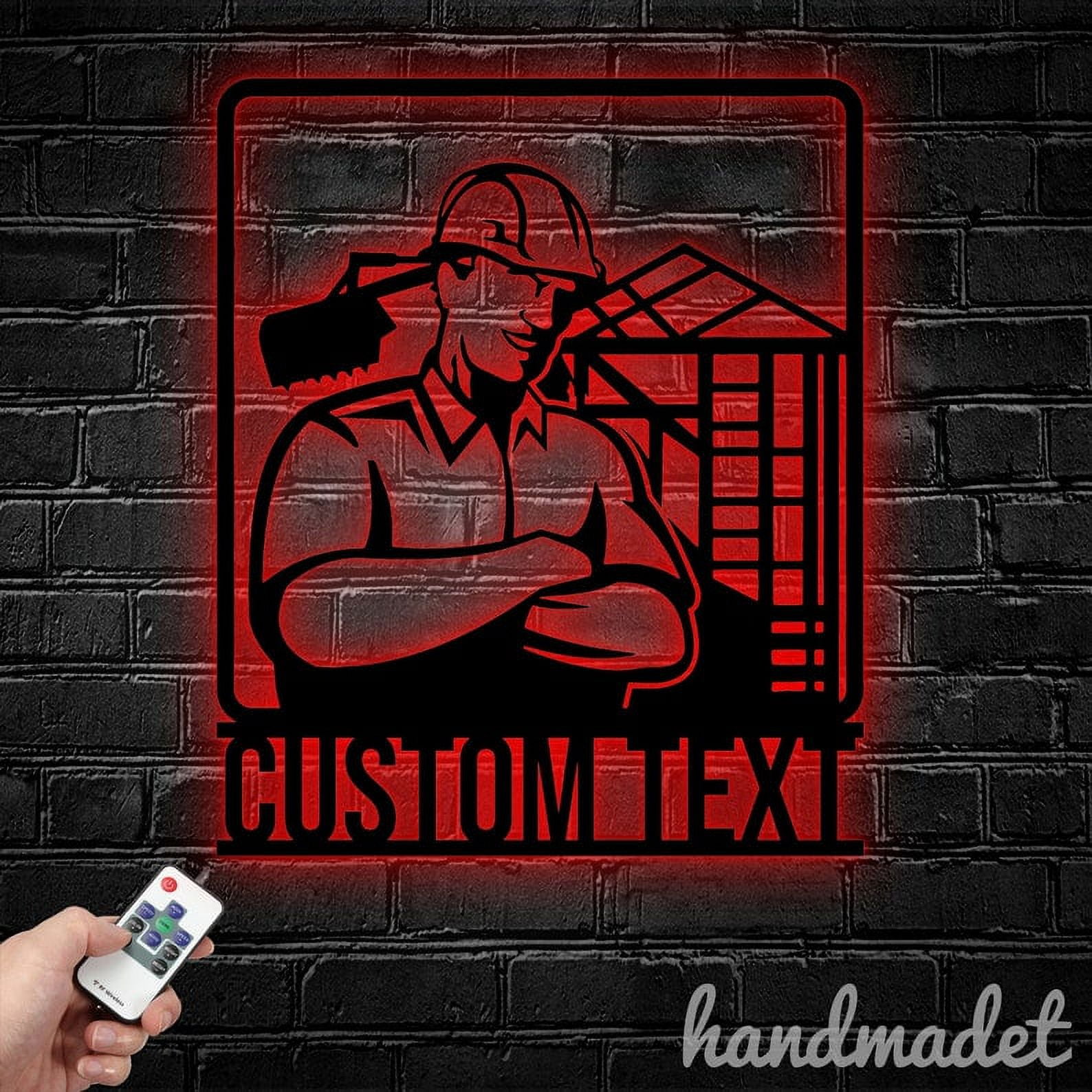 Handmadetneonsign Architect Metal Wall Art, Architect Metal Sign Wall ...