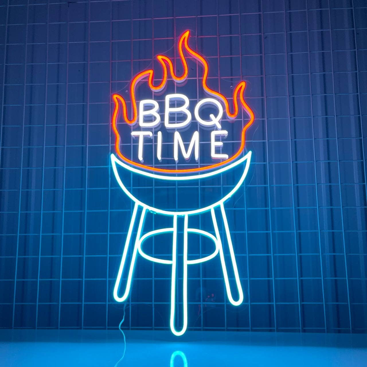 Handmadetneonsign BBQ Time Neon Sign, BBQ Time Neon Sign, Custom Neon ...