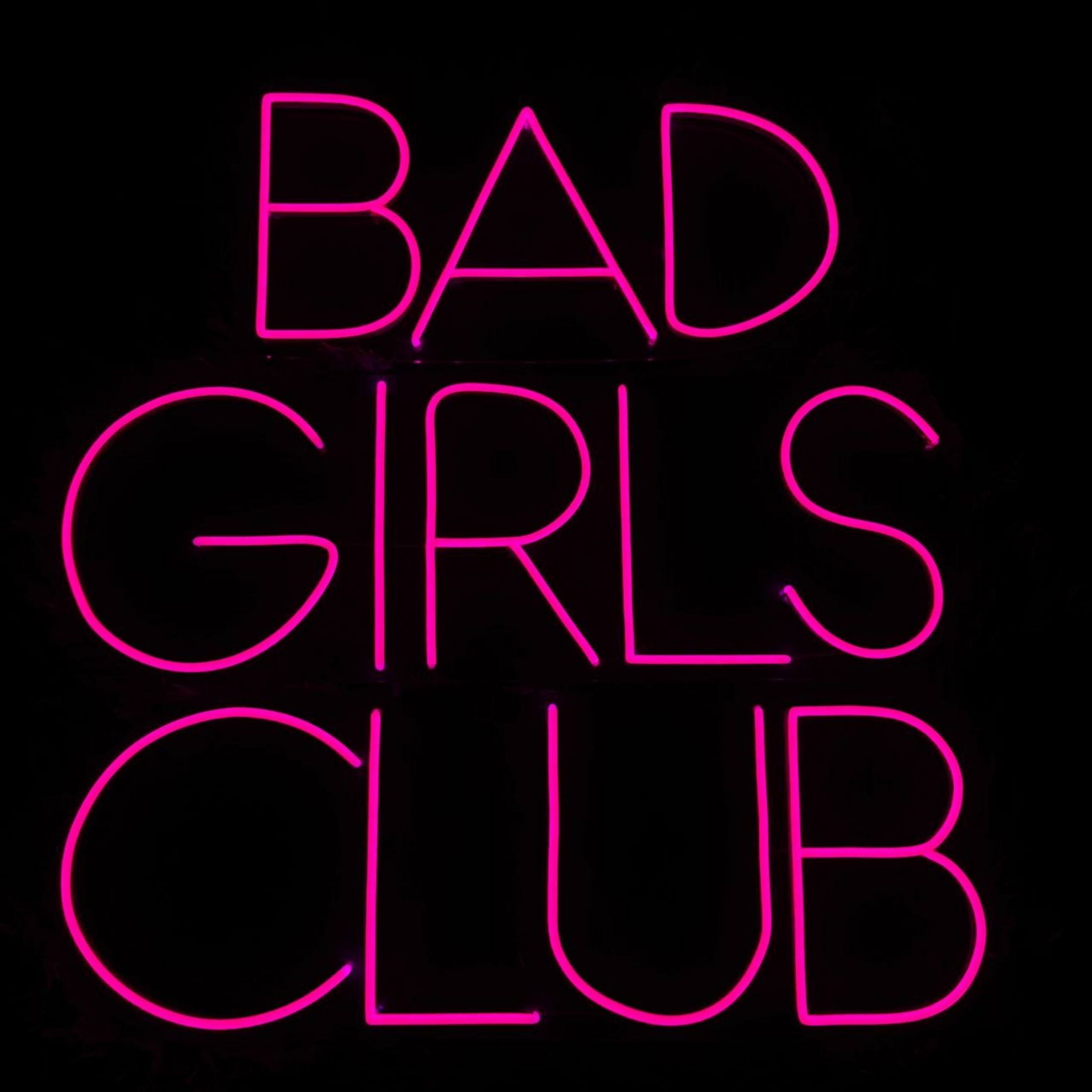 Handmadetneonsign Bad Girls Club Neon Sign, Cocktails Wall Art Decor ...