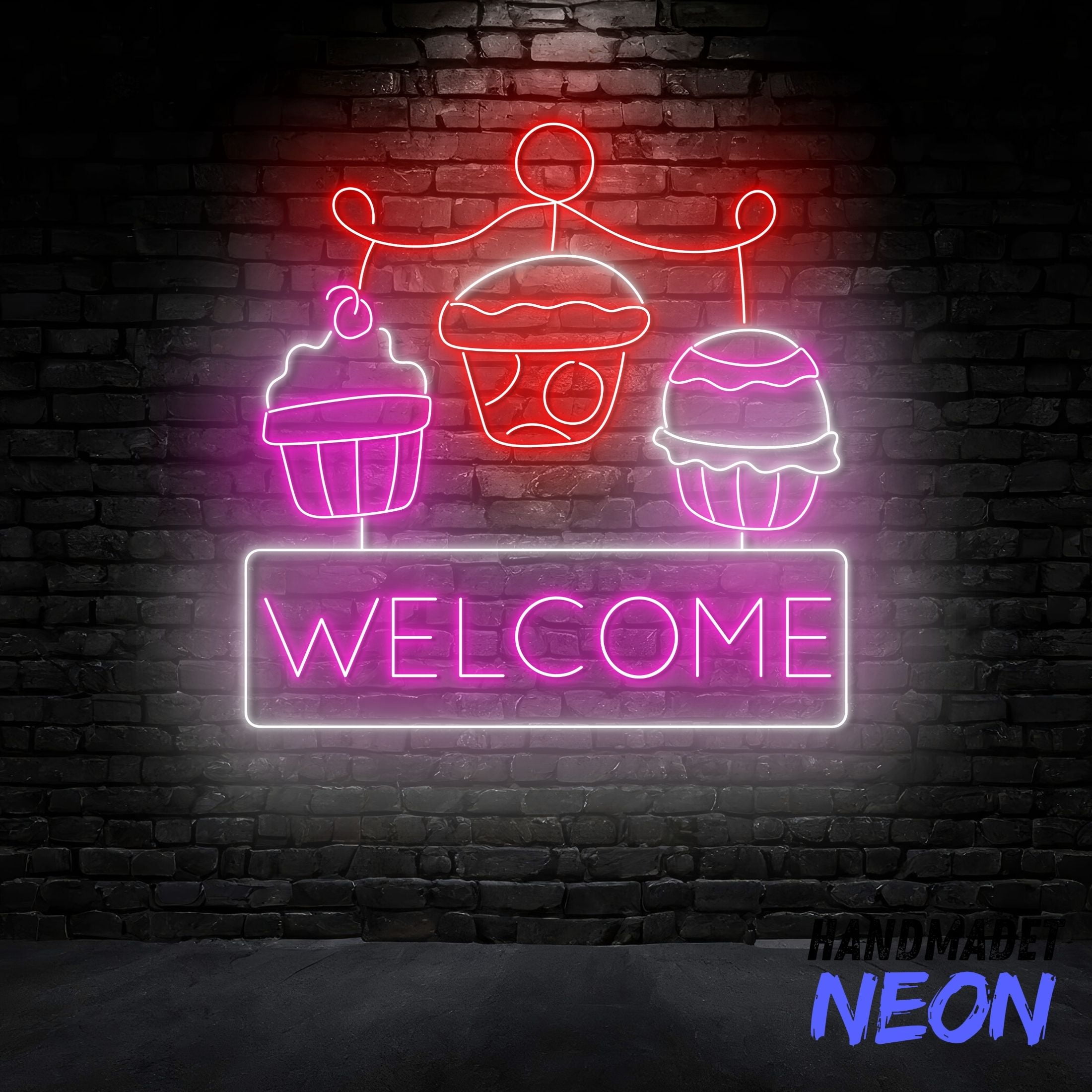 Handmadetneonsign Bakery Neon Sign, Open Bakery Led Sign, Bakery Wall ...