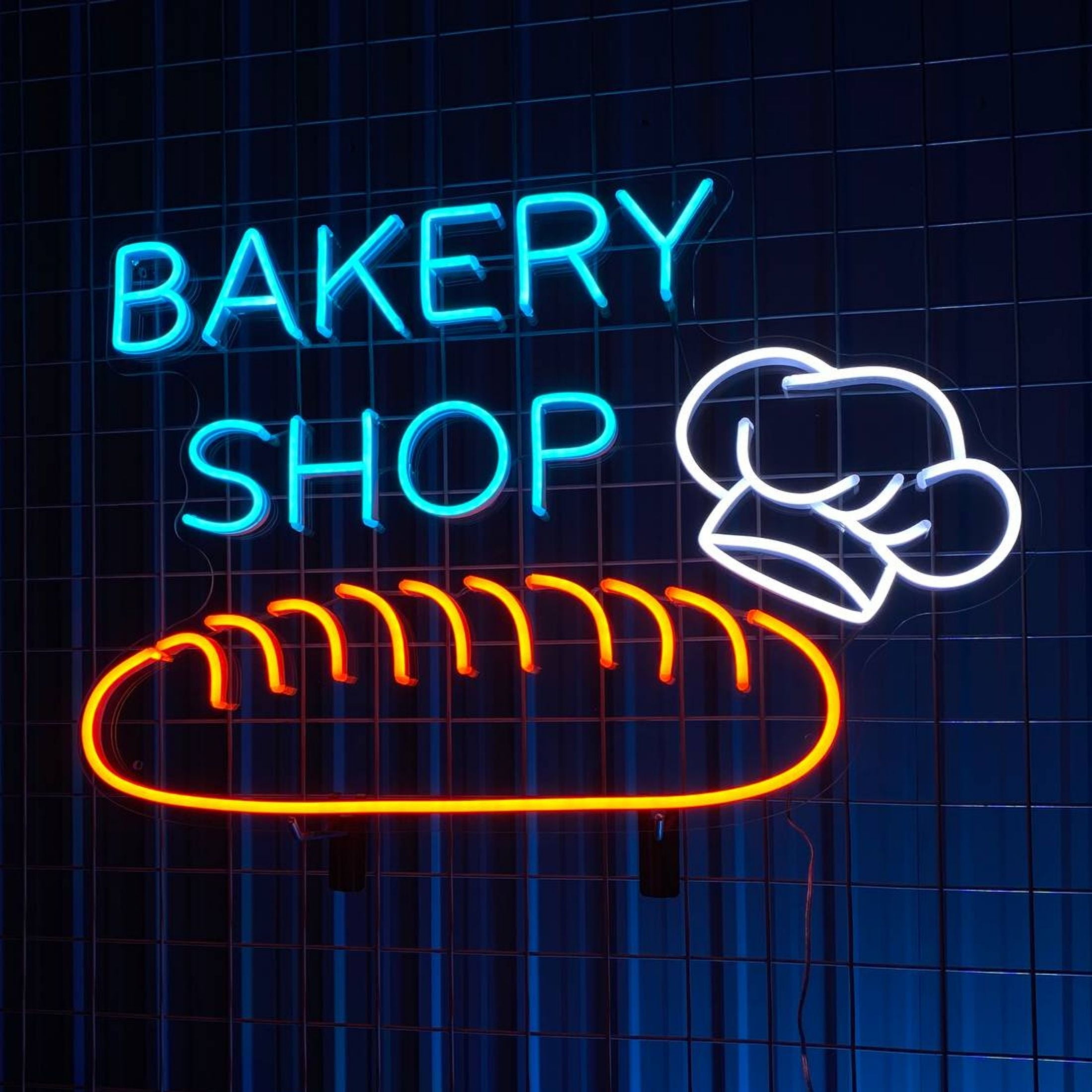 Handmadetneonsign Bakery Shop Neon Sign, Bakery Shop LED Light Wall Art ...