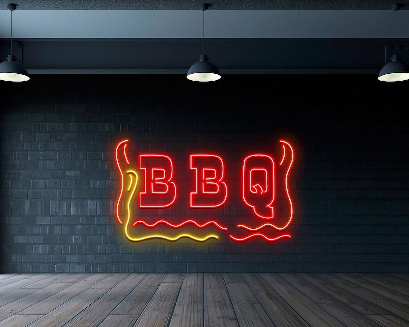 Handmadetneonsign Barbecue Neon Sign, BBQ party Neon Sign, Custom Neon ...