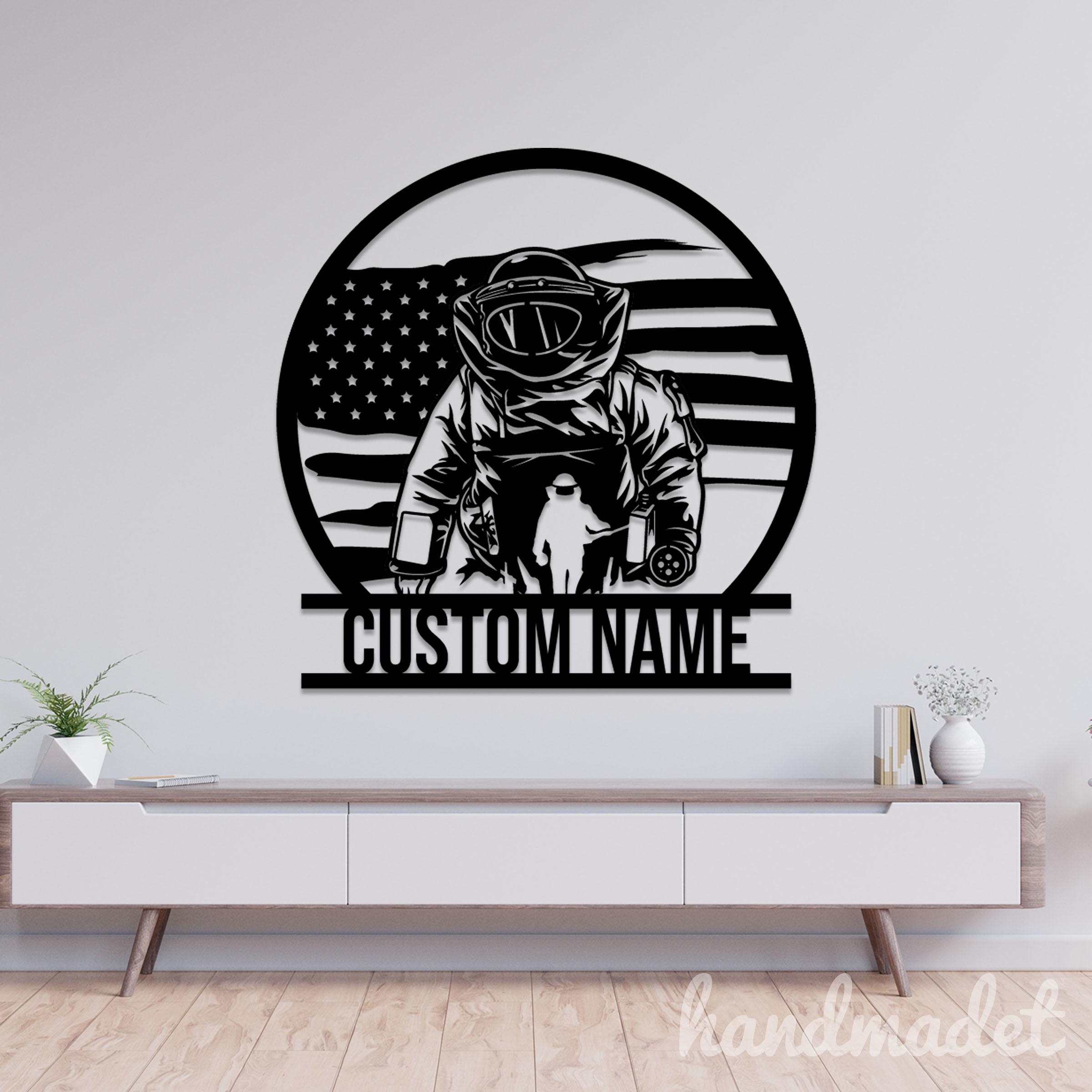 Handmadetneonsign Bomb Disposal Metal Wall Art Light, Bomb Metal Sign ...